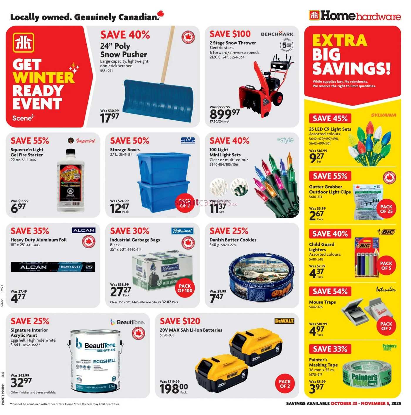 Home Hardware (ON) Flyer October 23 to November 5