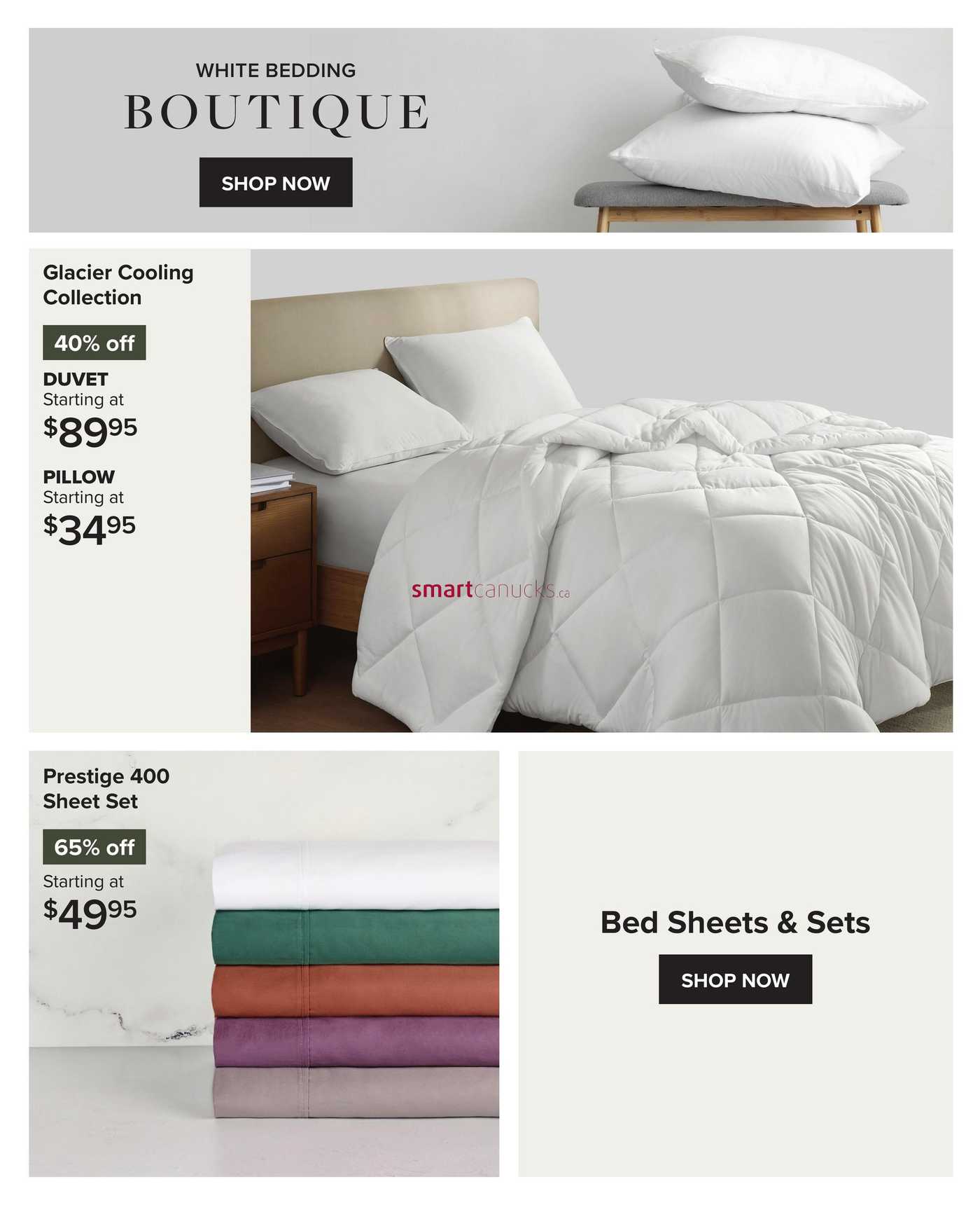 Linen Chest Flyer October 22 to November 11