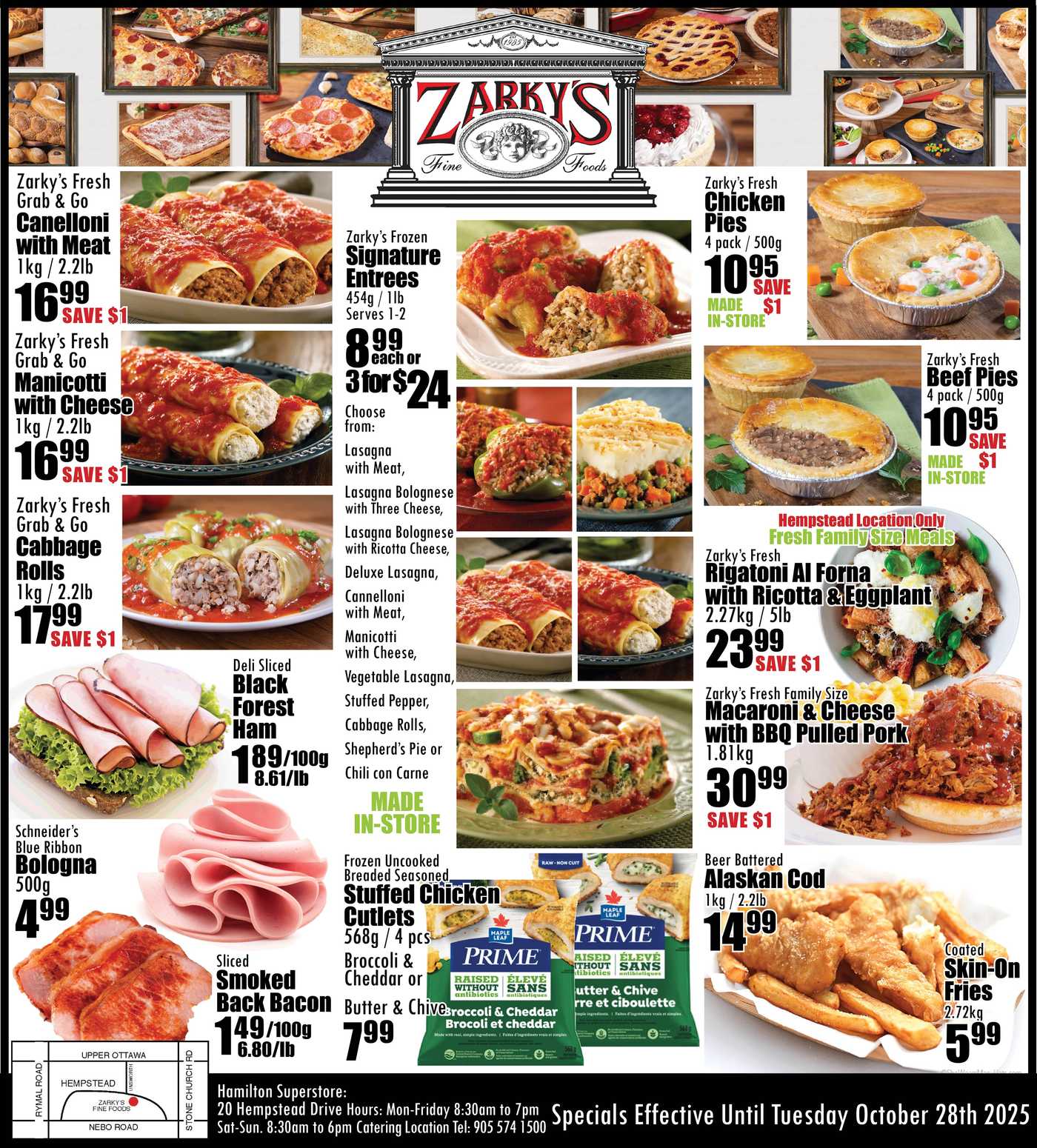 Zarky's Flyer October 22 to 28