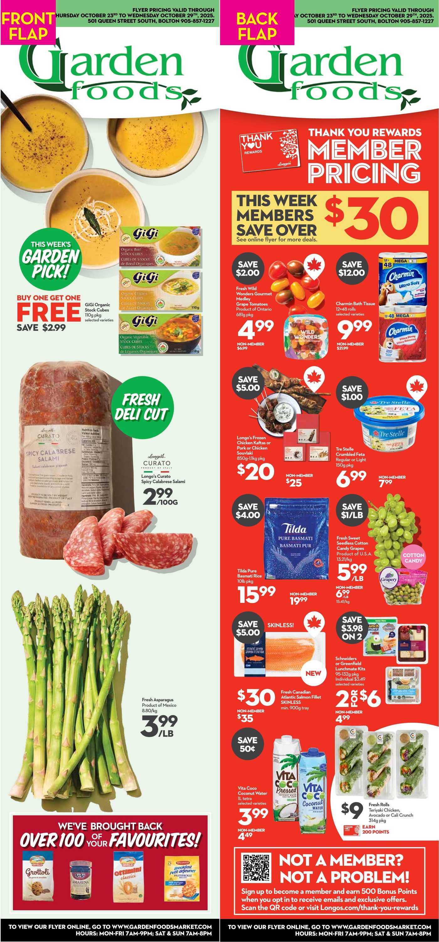 Garden Foods Flyer October 23 to 29
