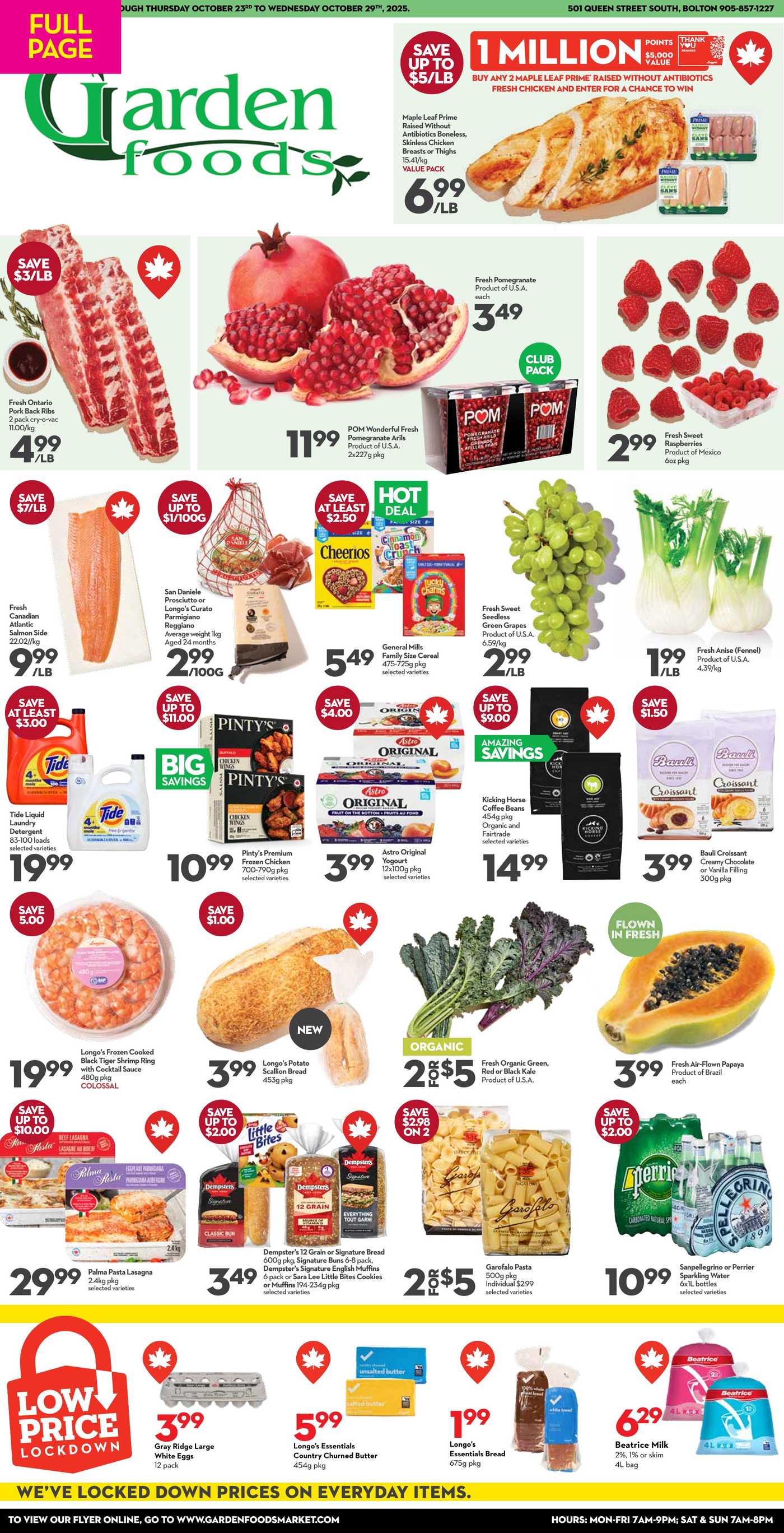 Garden Foods Flyer October 23 to 29