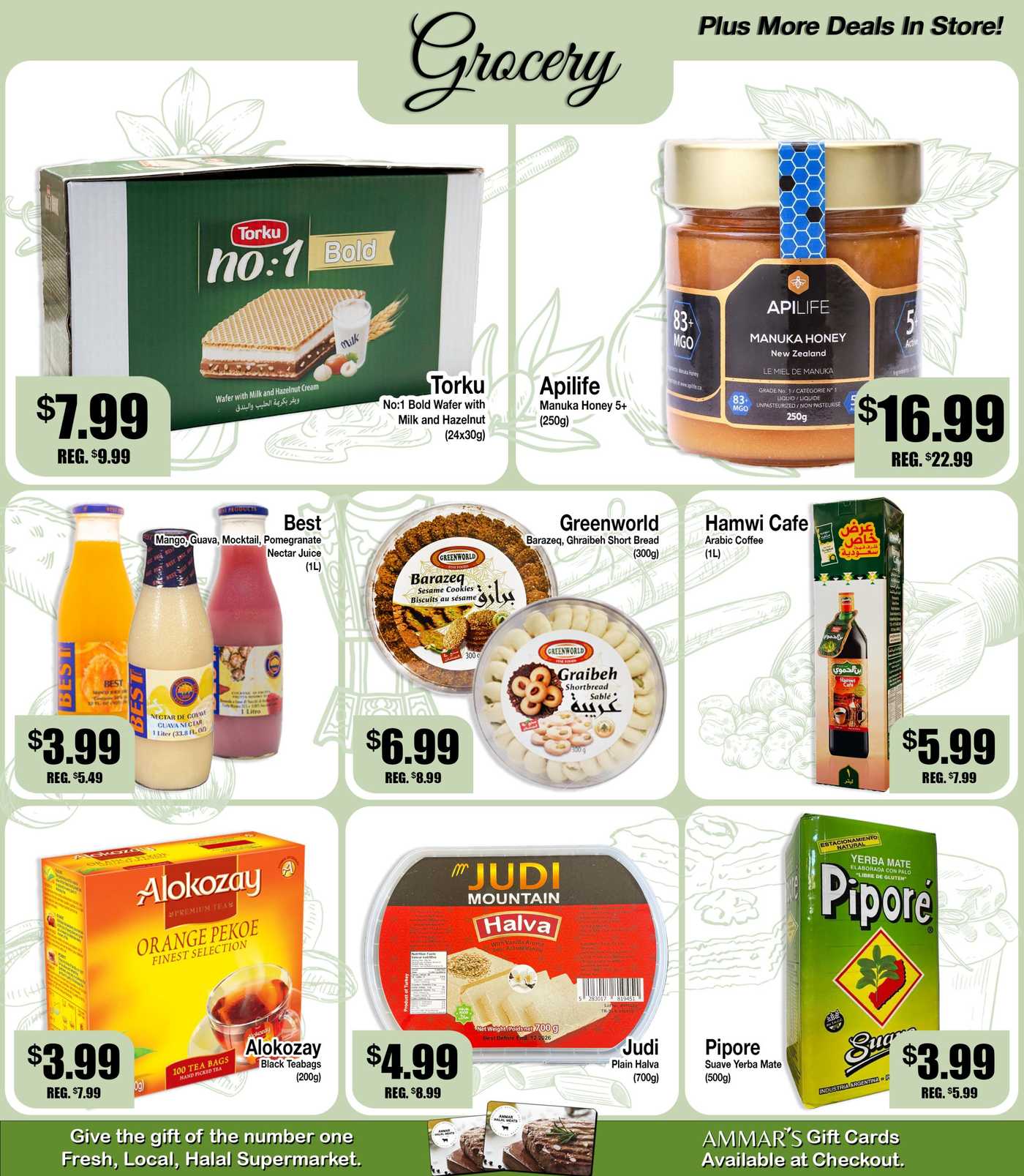Ammar's Halal Meats Flyer October 23 to 29