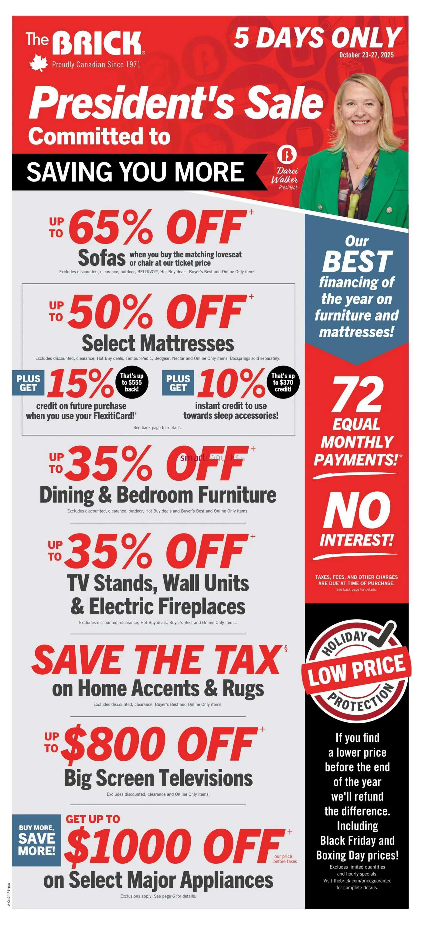 The Brick Flyer October 23 to 27