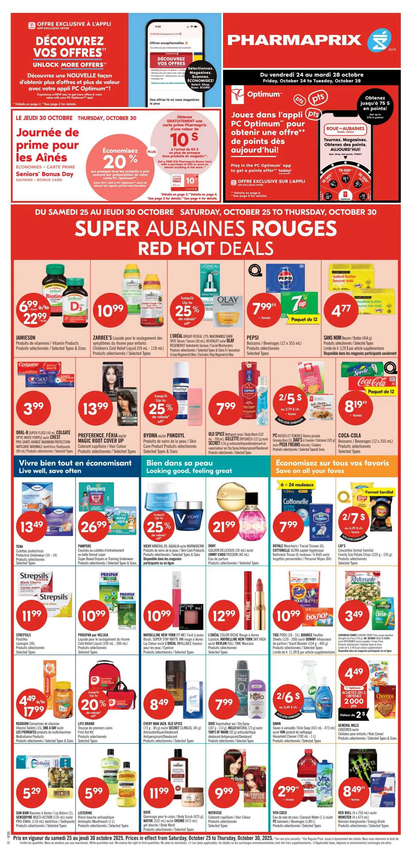 Pharmaprix Flyer October 25 to 30
