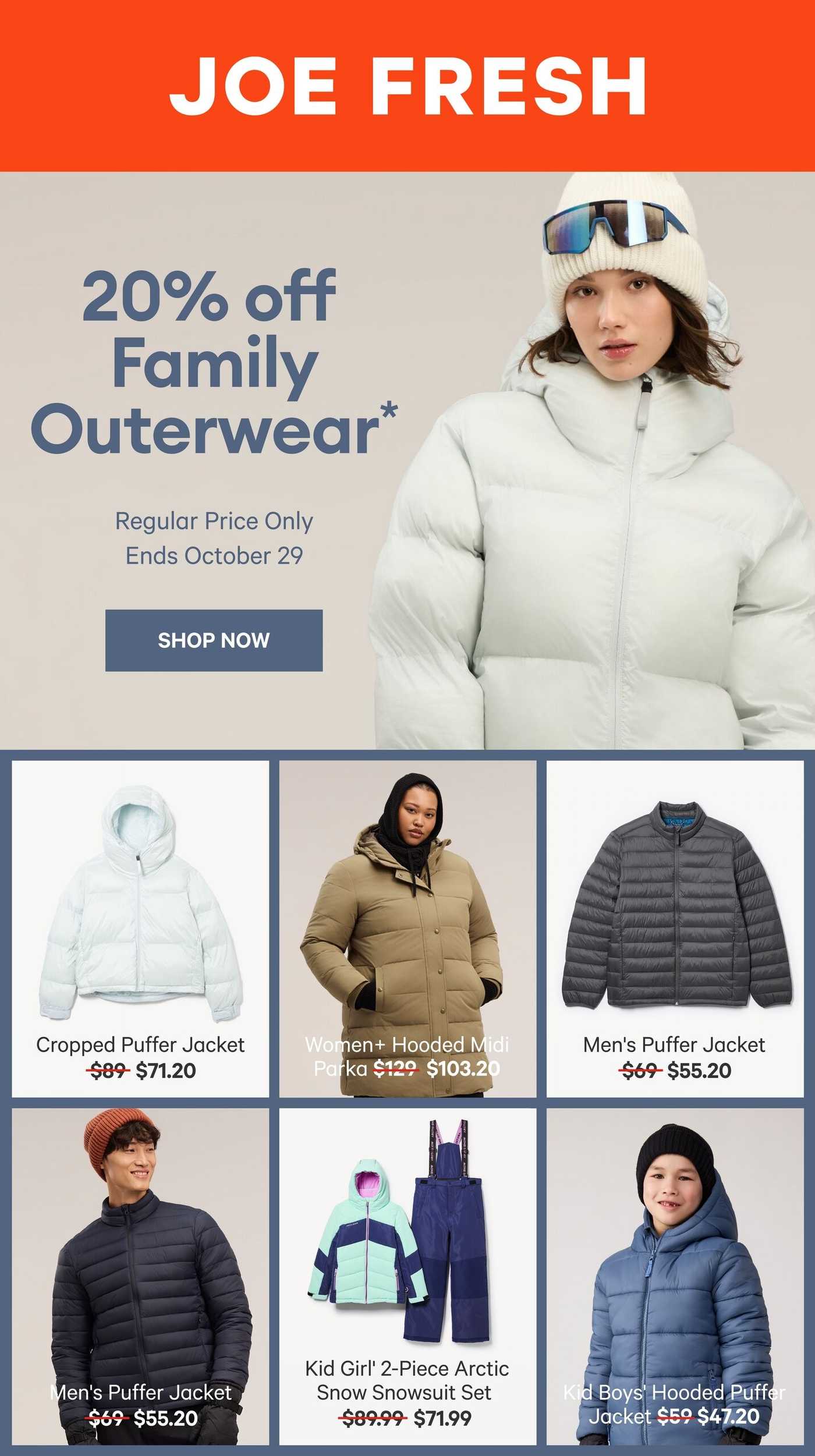 Joe Fresh Canada Flyers