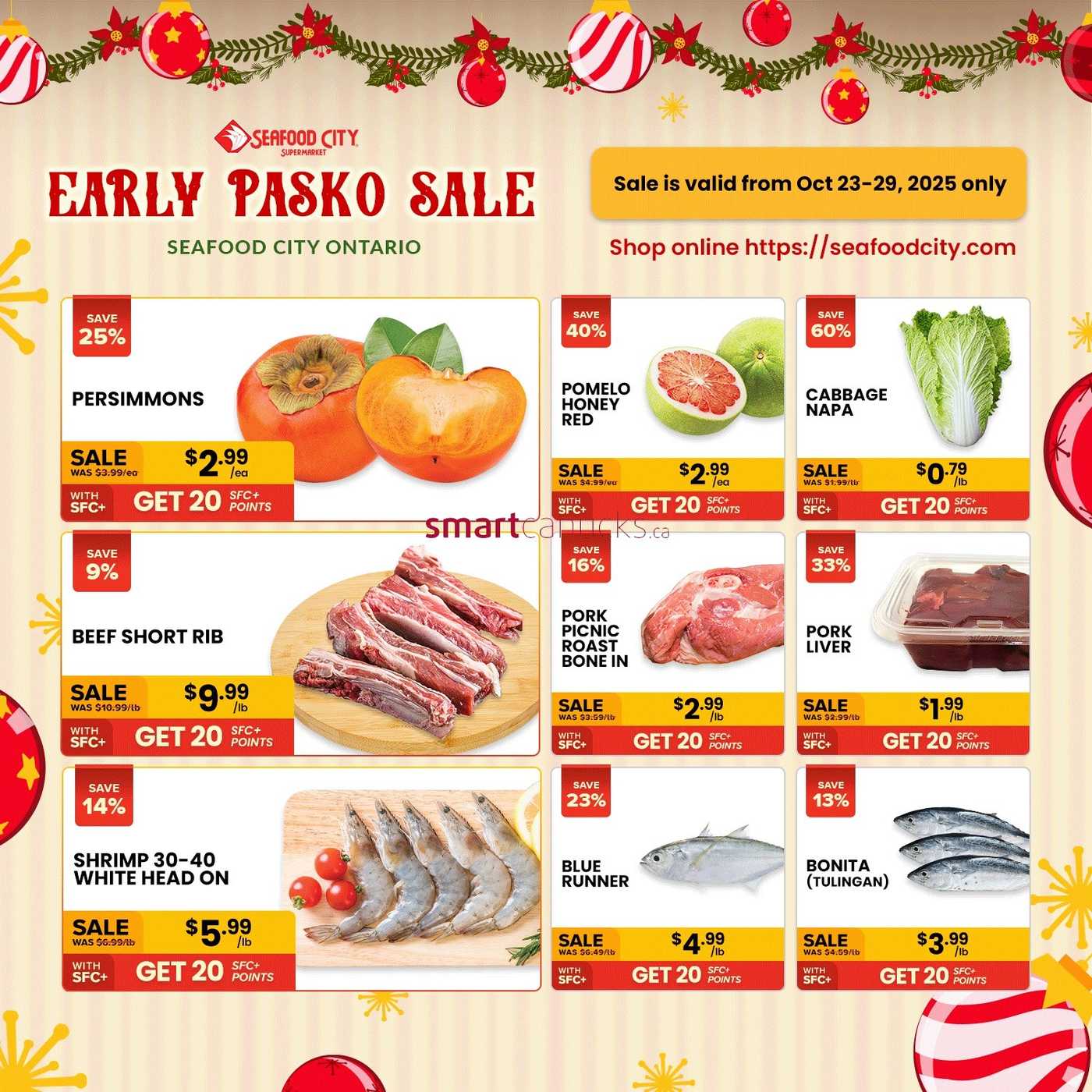 Seafood City Supermarket (ON) Flyer October 23 to 29