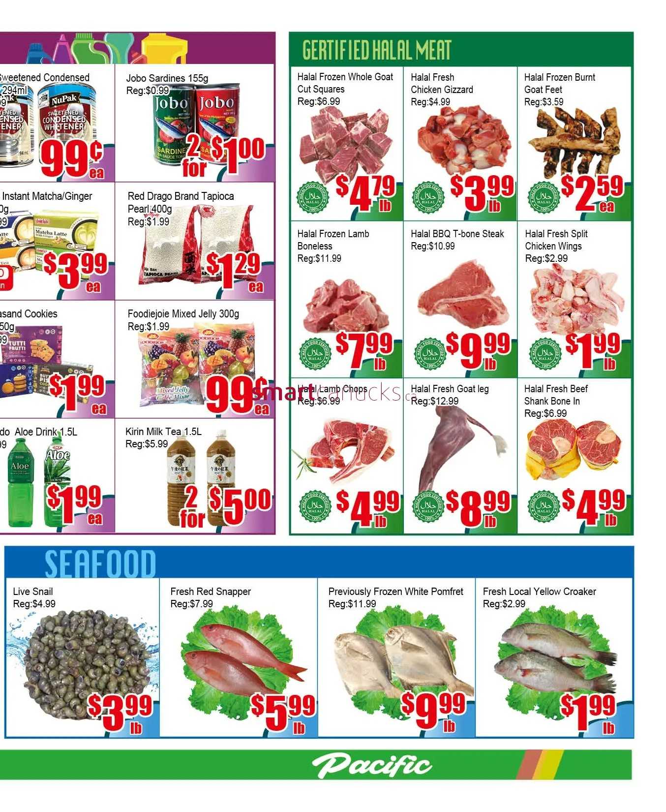 Pacific Fresh Food Market (Pickering) Flyer October 24 to 30