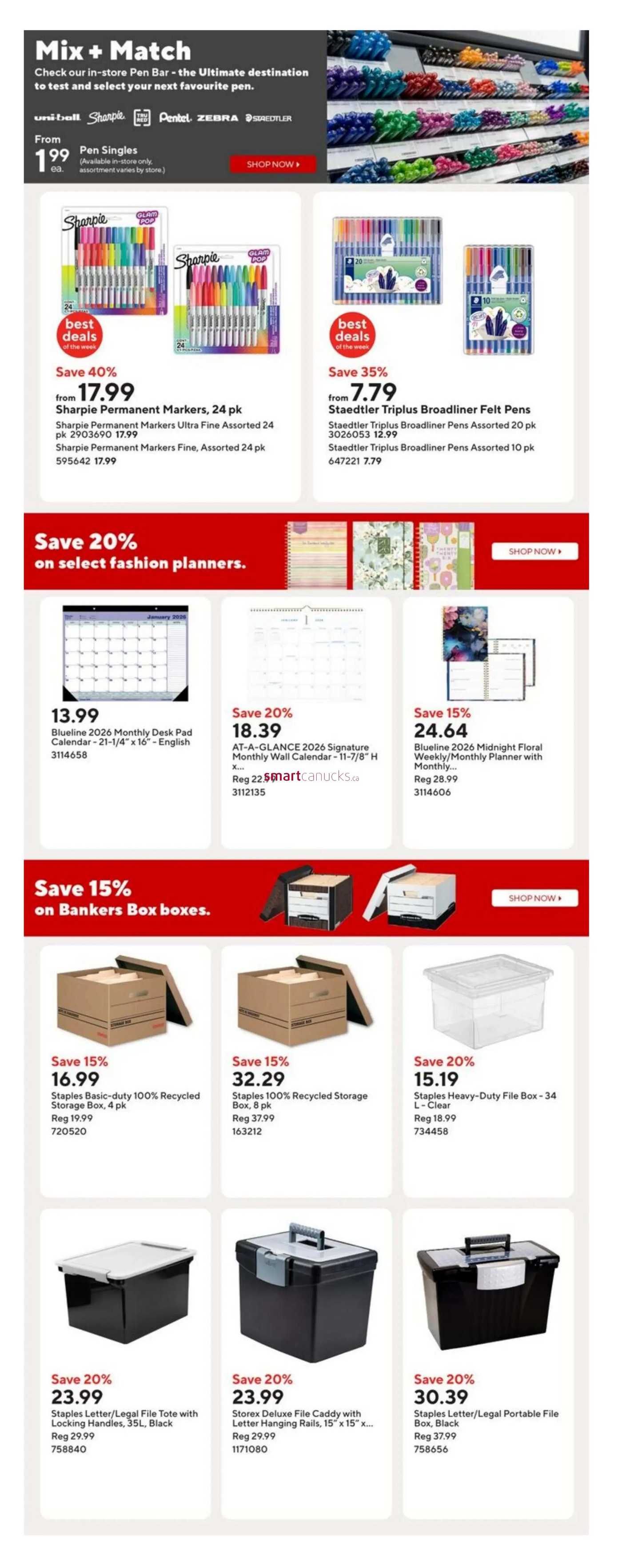 Staples Flyer October 24 to 30