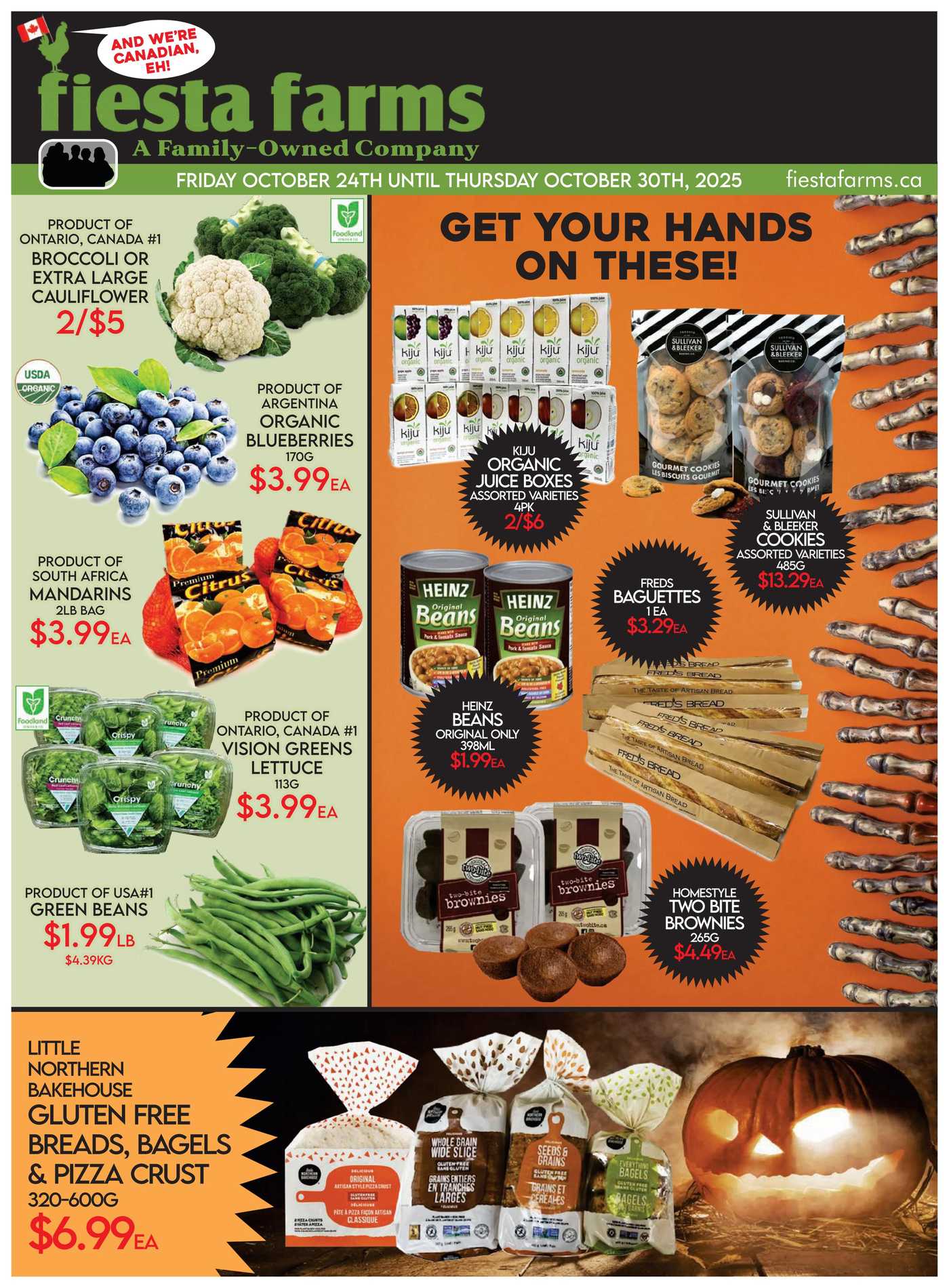 Fiesta Farms Flyer October 24 to 30
