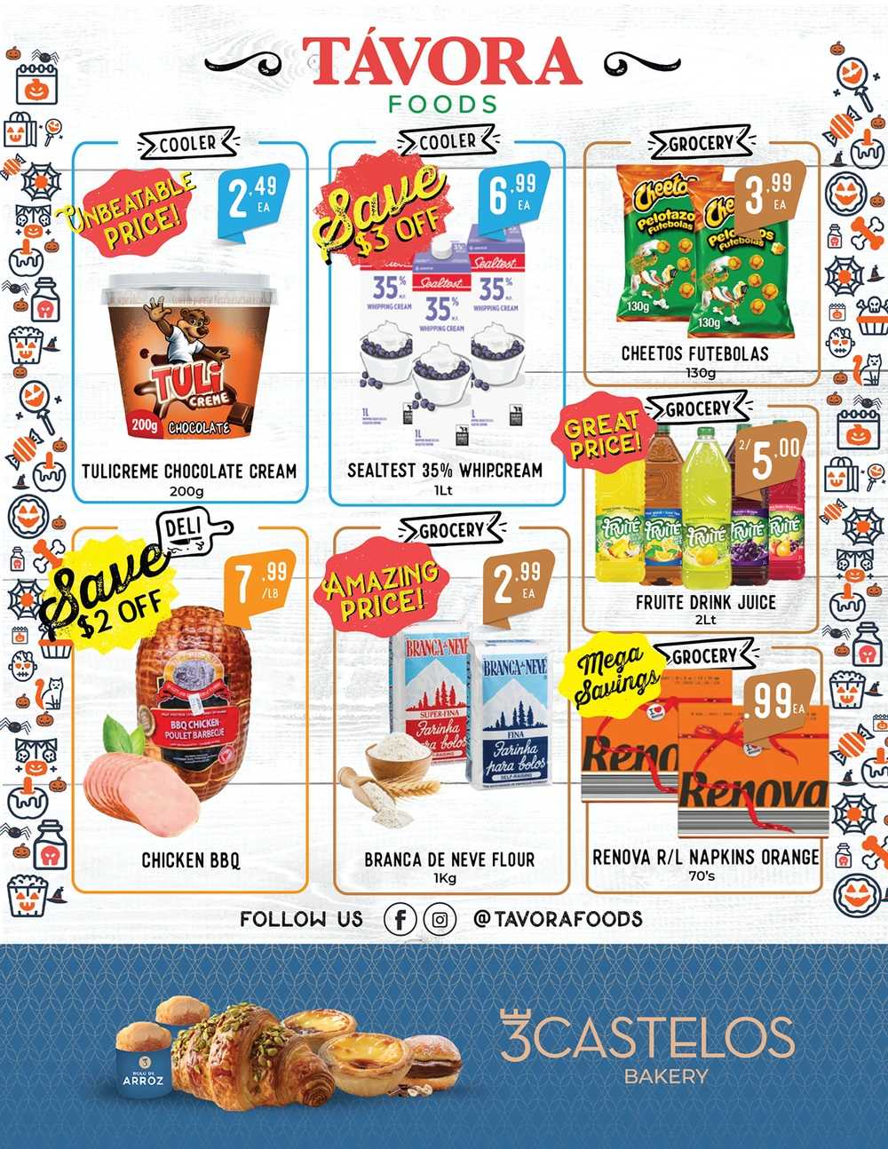 Tavora Foods Flyer October 27 to November 2