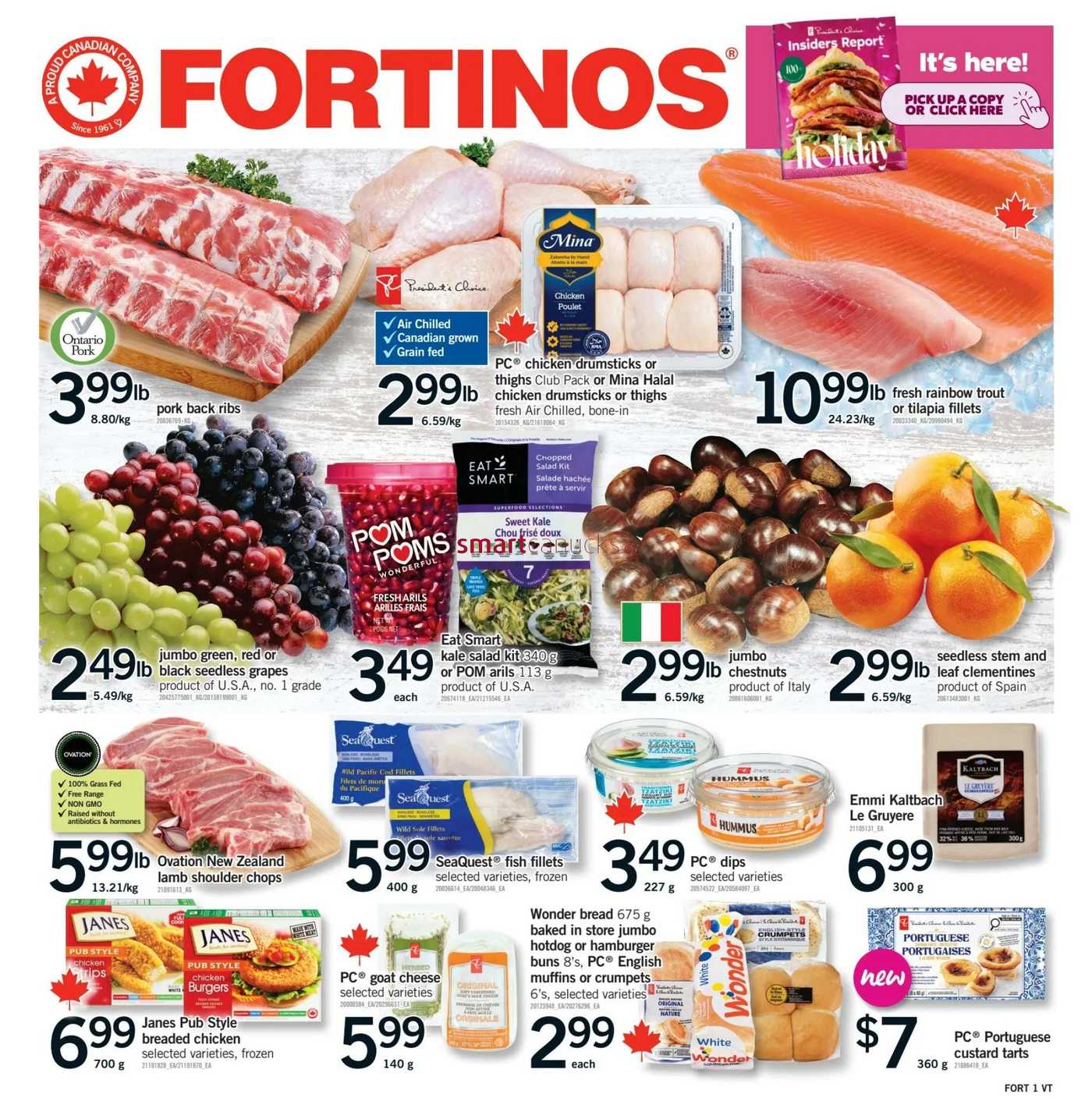 Fortinos Flyer October 30 to November 5