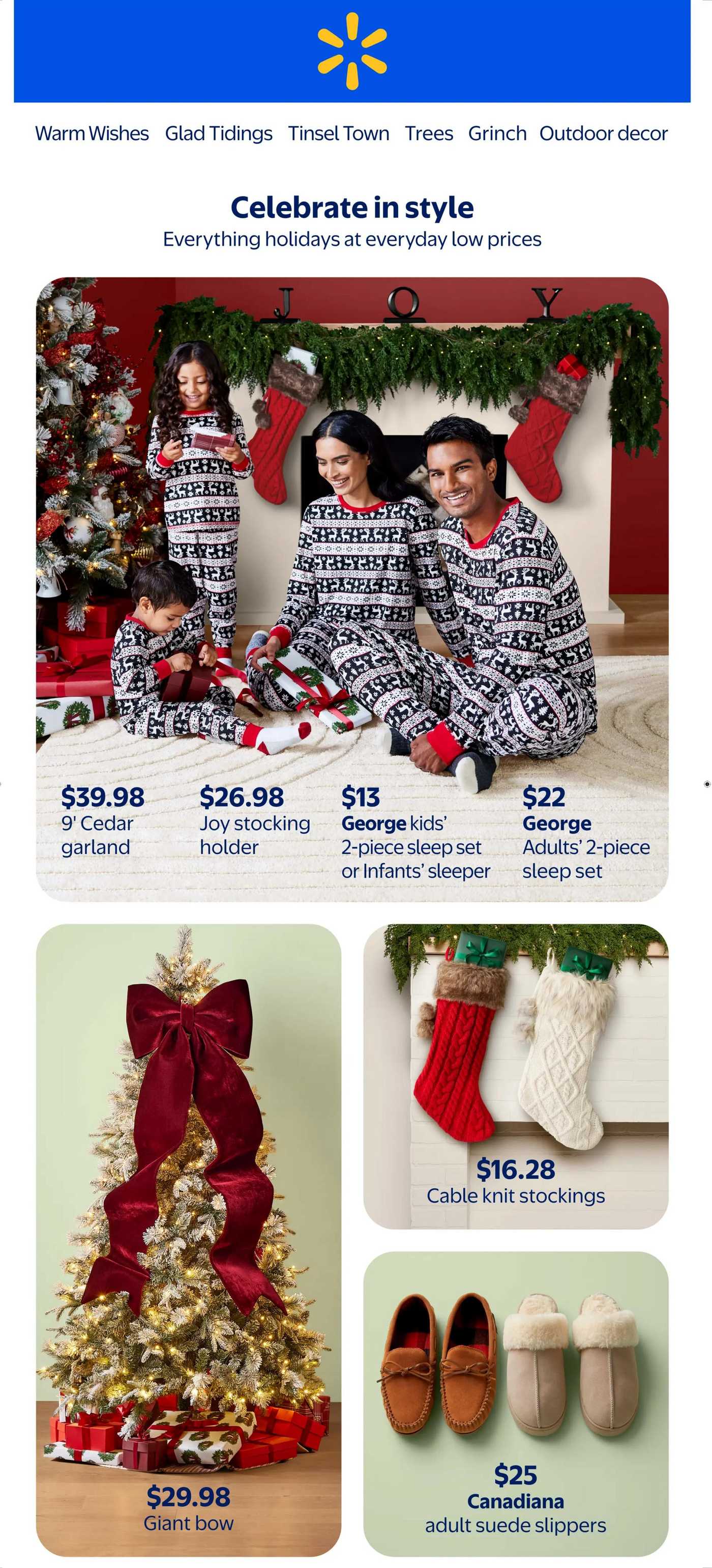 Walmart Celebrate In Style Flyer October 30 to November 26