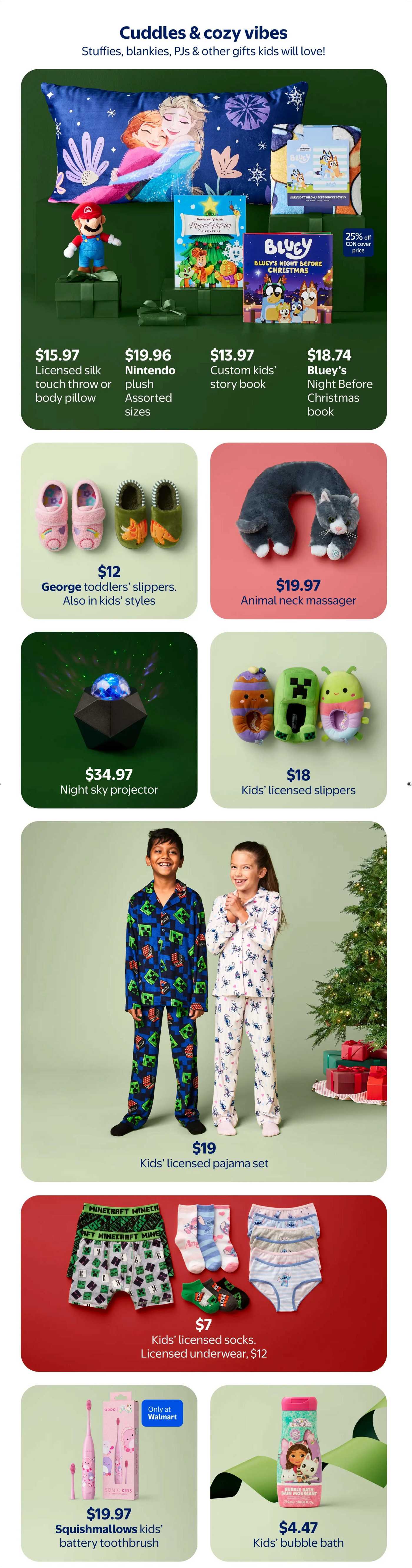 Walmart Share The Joy Flyer October 30 to November 26