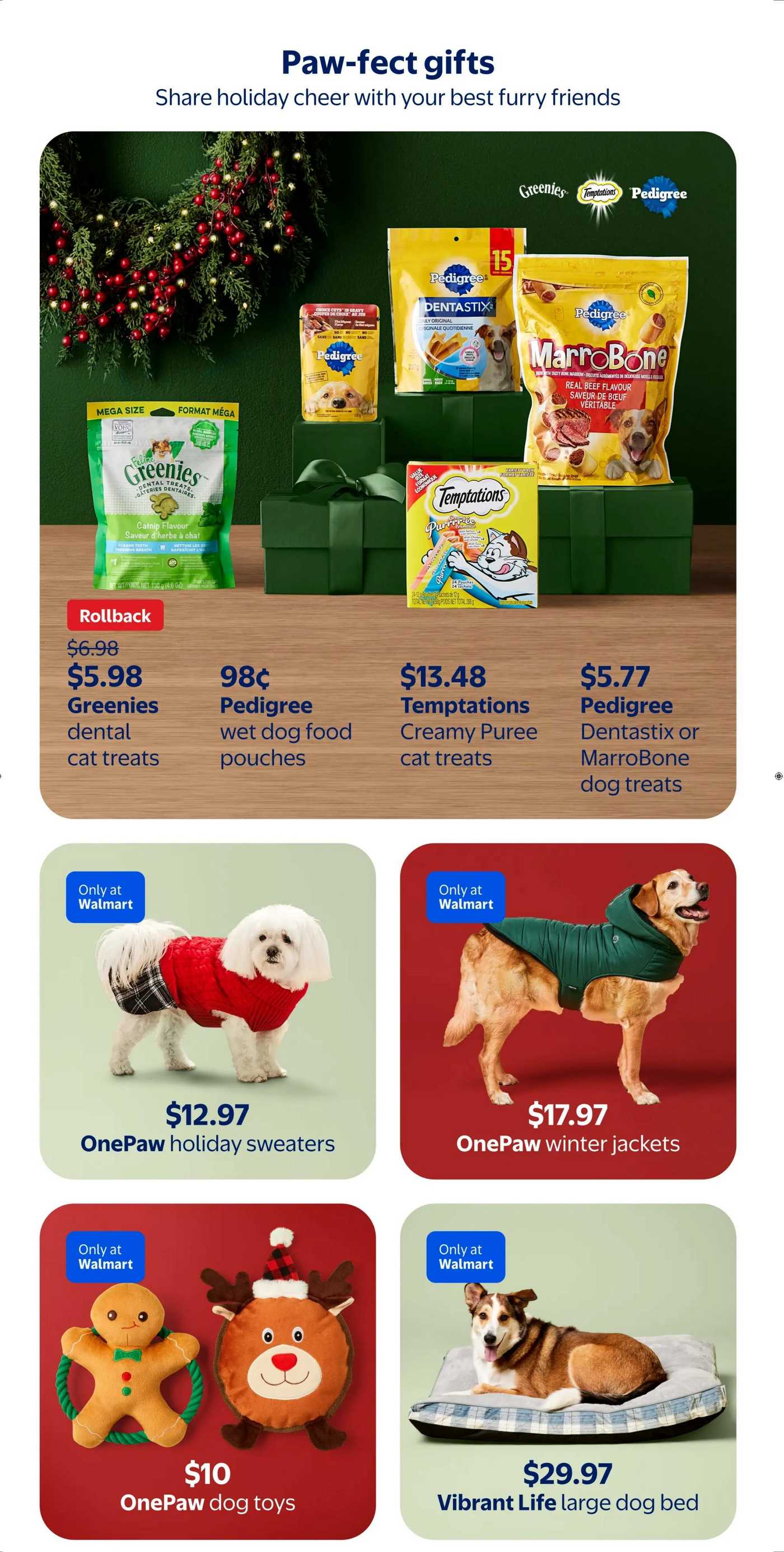 Walmart Share The Joy Flyer October 30 to November 26