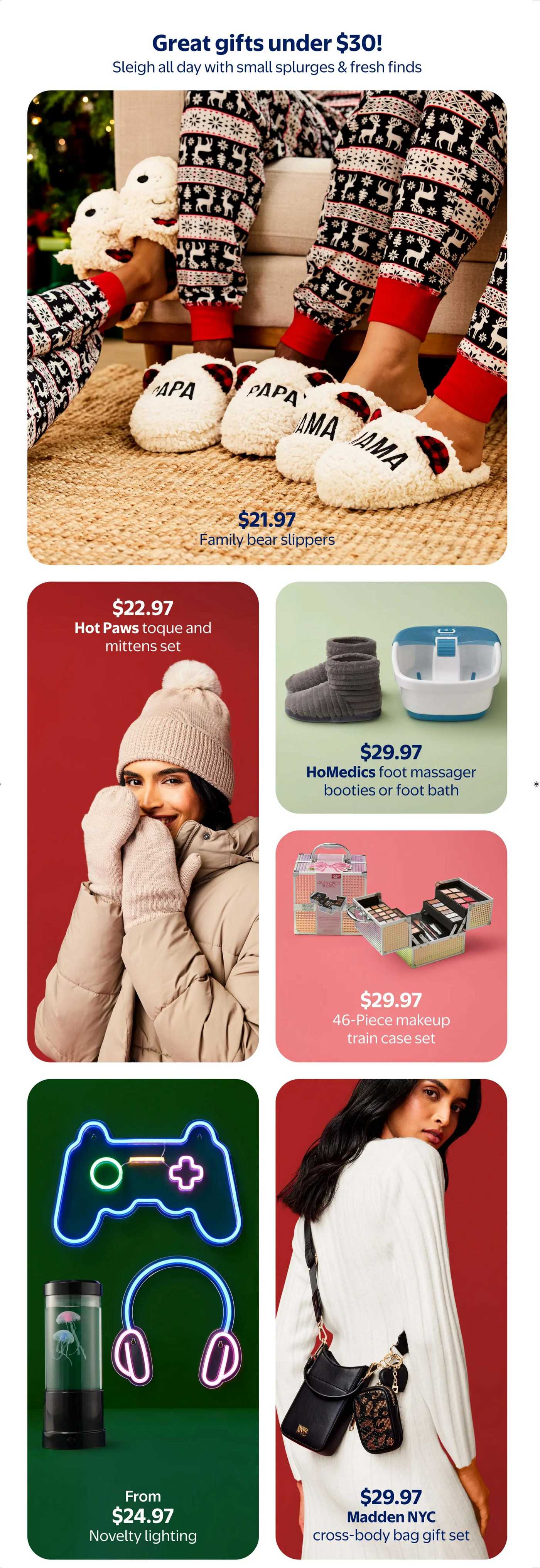 Walmart Share The Joy Flyer October 30 to November 26