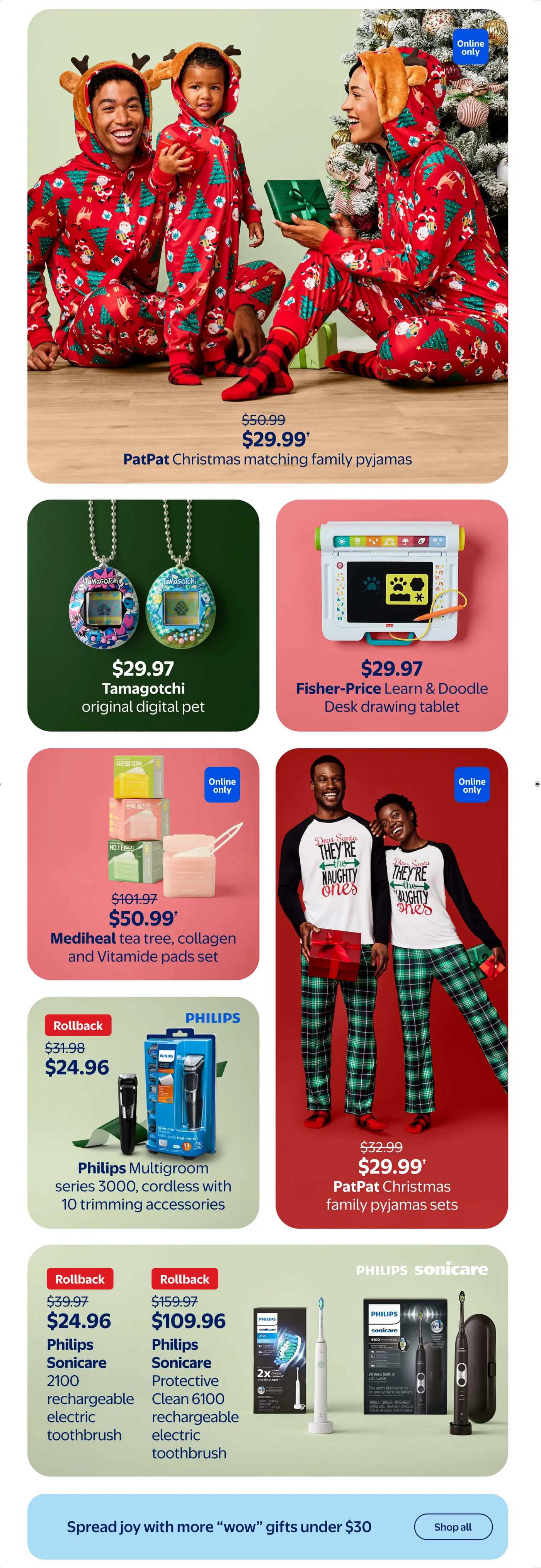 Walmart Share The Joy Flyer October 30 to November 26