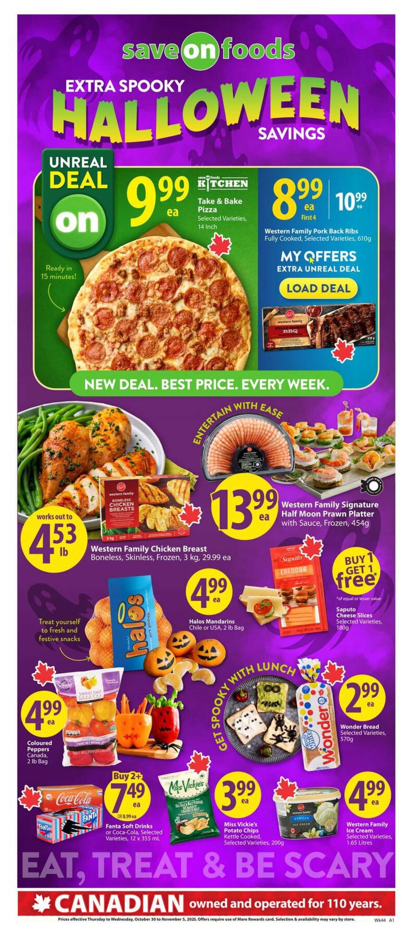 Save On Foods (BC) Flyer October 30 to November 5