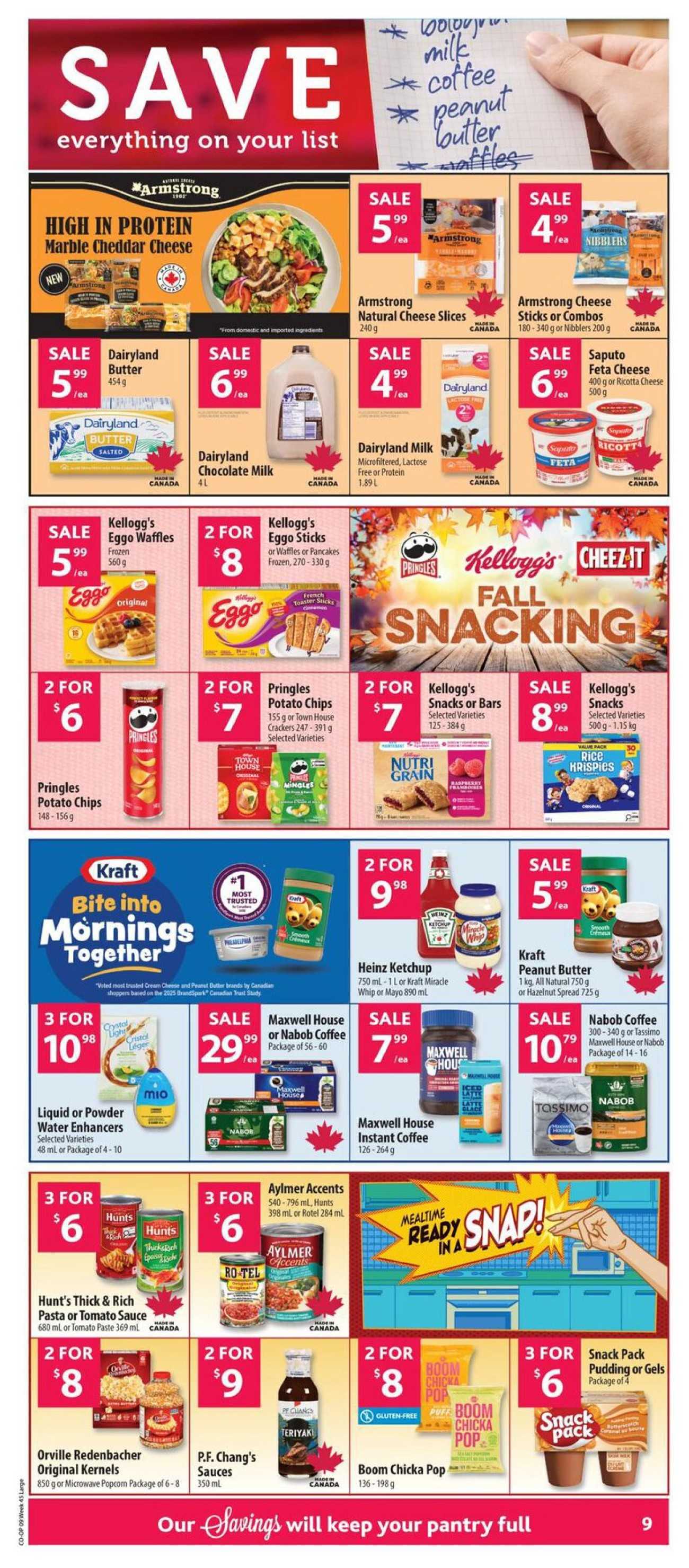 Co-op (West) Food Store Flyer October 30 to November 5