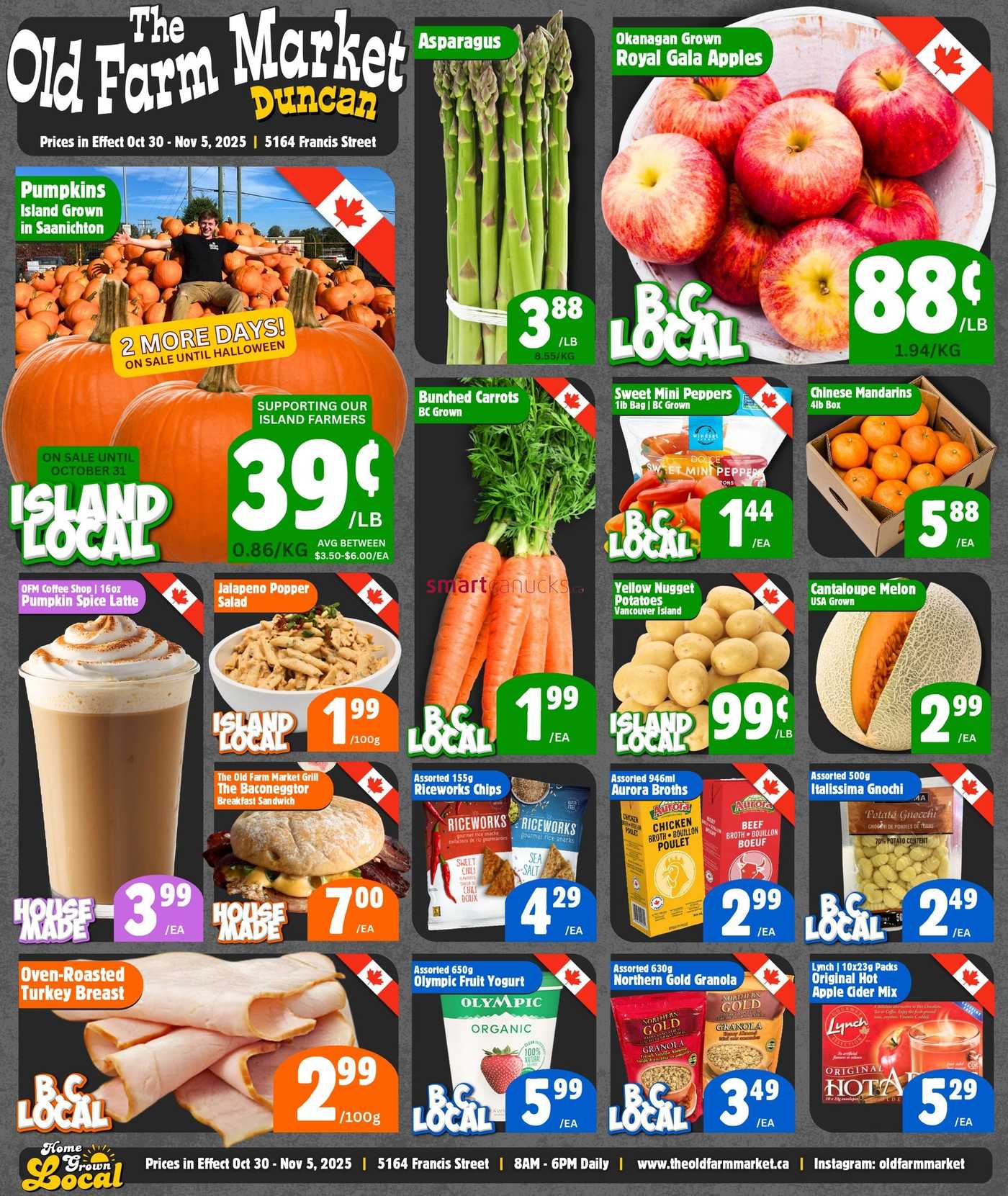 The Old Farm Market Canada Flyers
