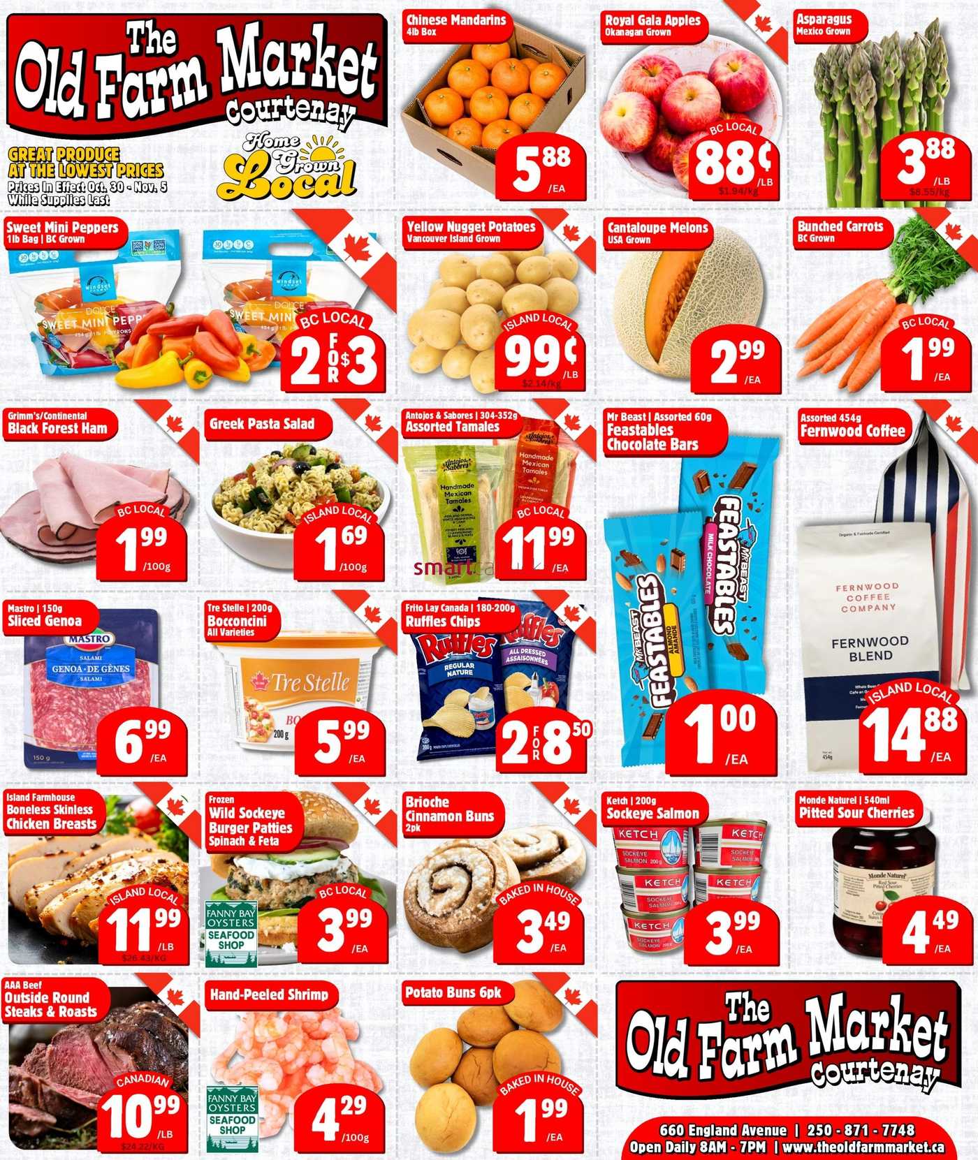 The Old Farm Market Canada Flyers