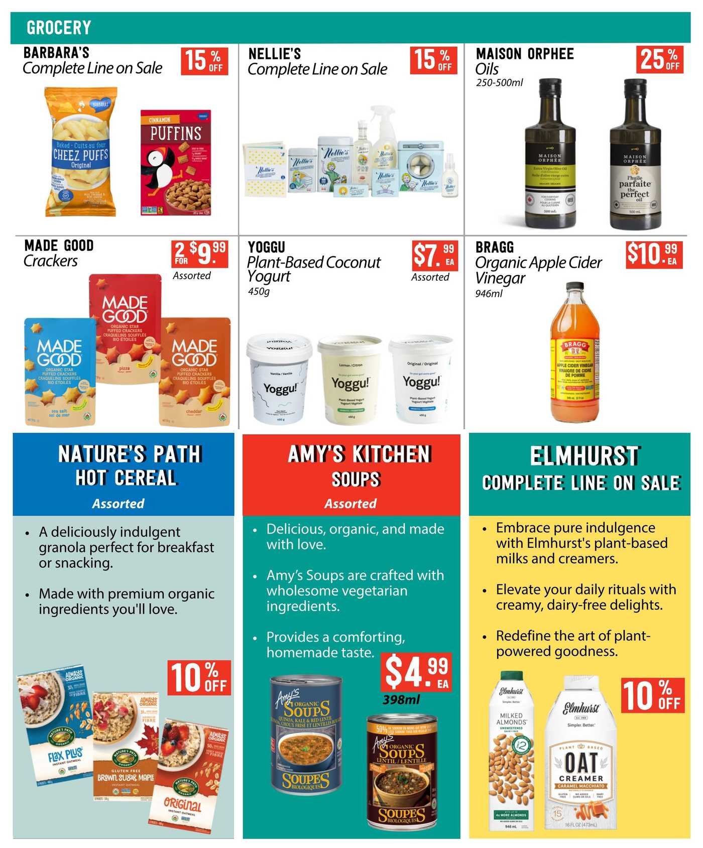 Pomme Natural Market Monthly Specials Flyer October 30 to December 3