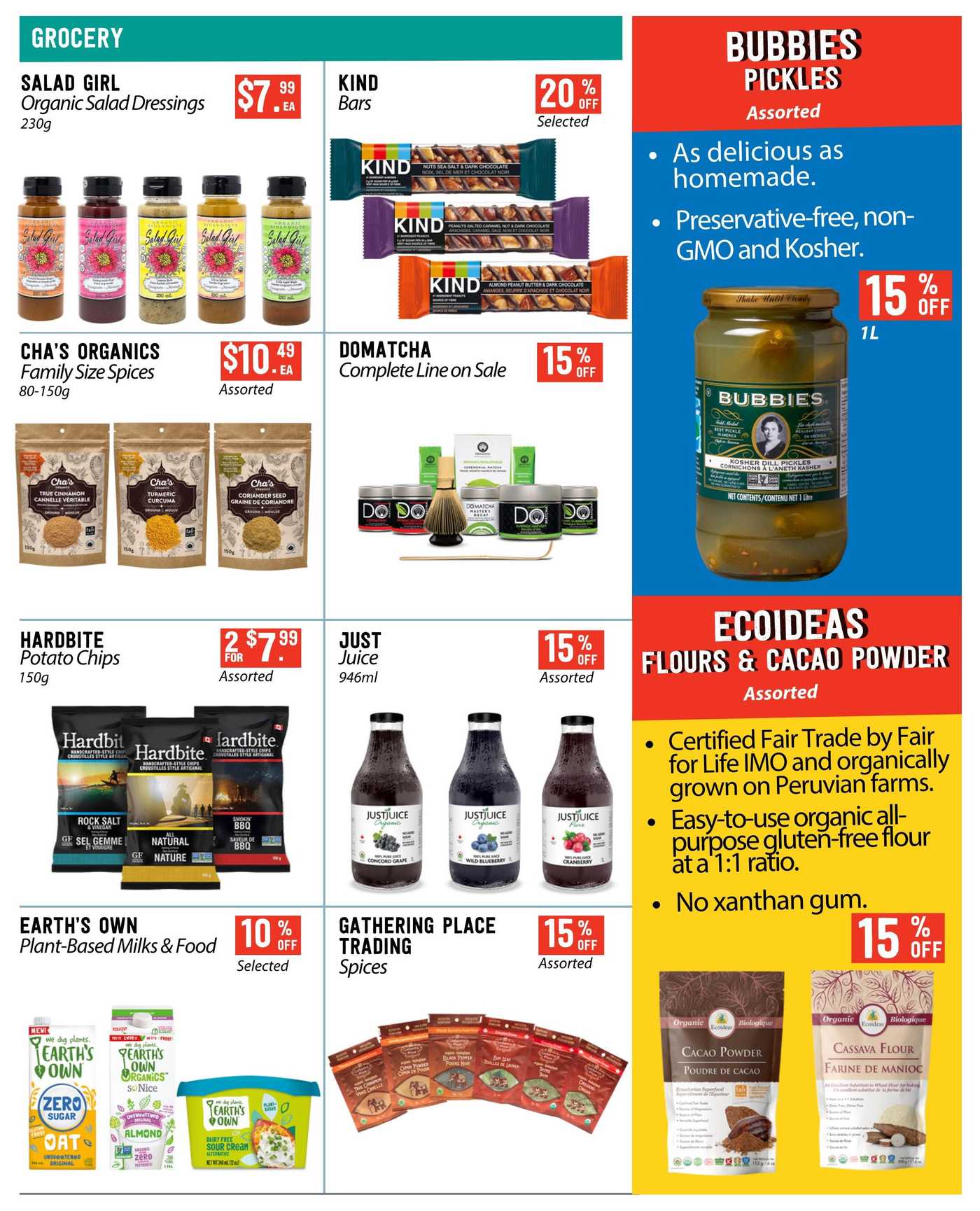 Pomme Natural Market Monthly Specials Flyer October 30 to December 3