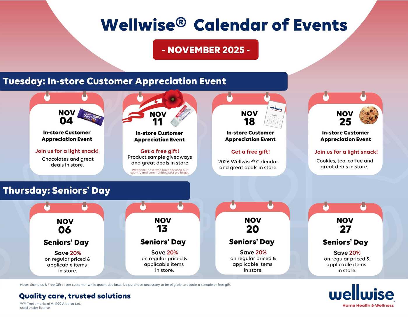 Wellwise By Shoppers Flyer November 1 to 7