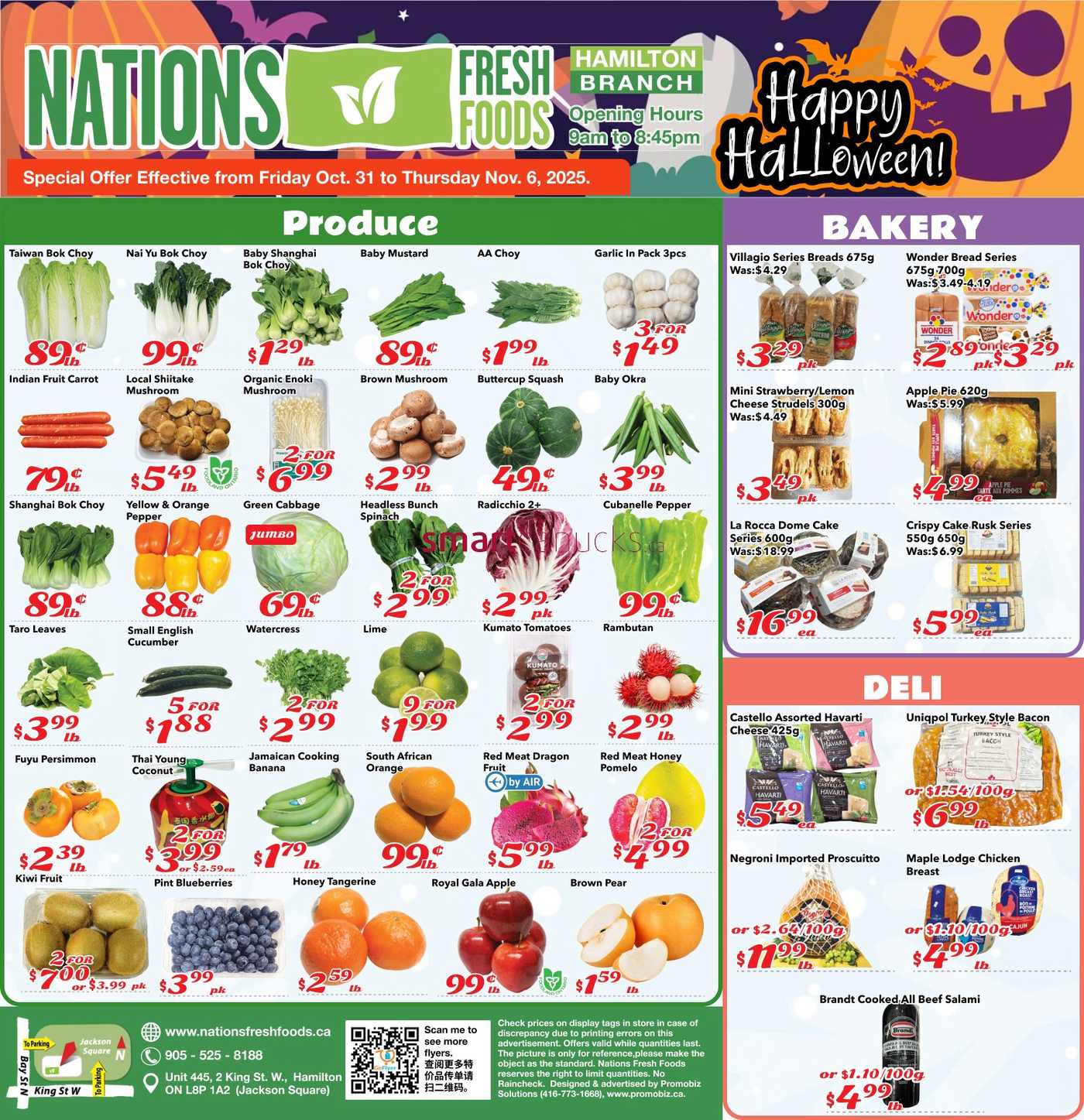 Nations Fresh Foods (Hamilton) Flyer October 31 to November 6