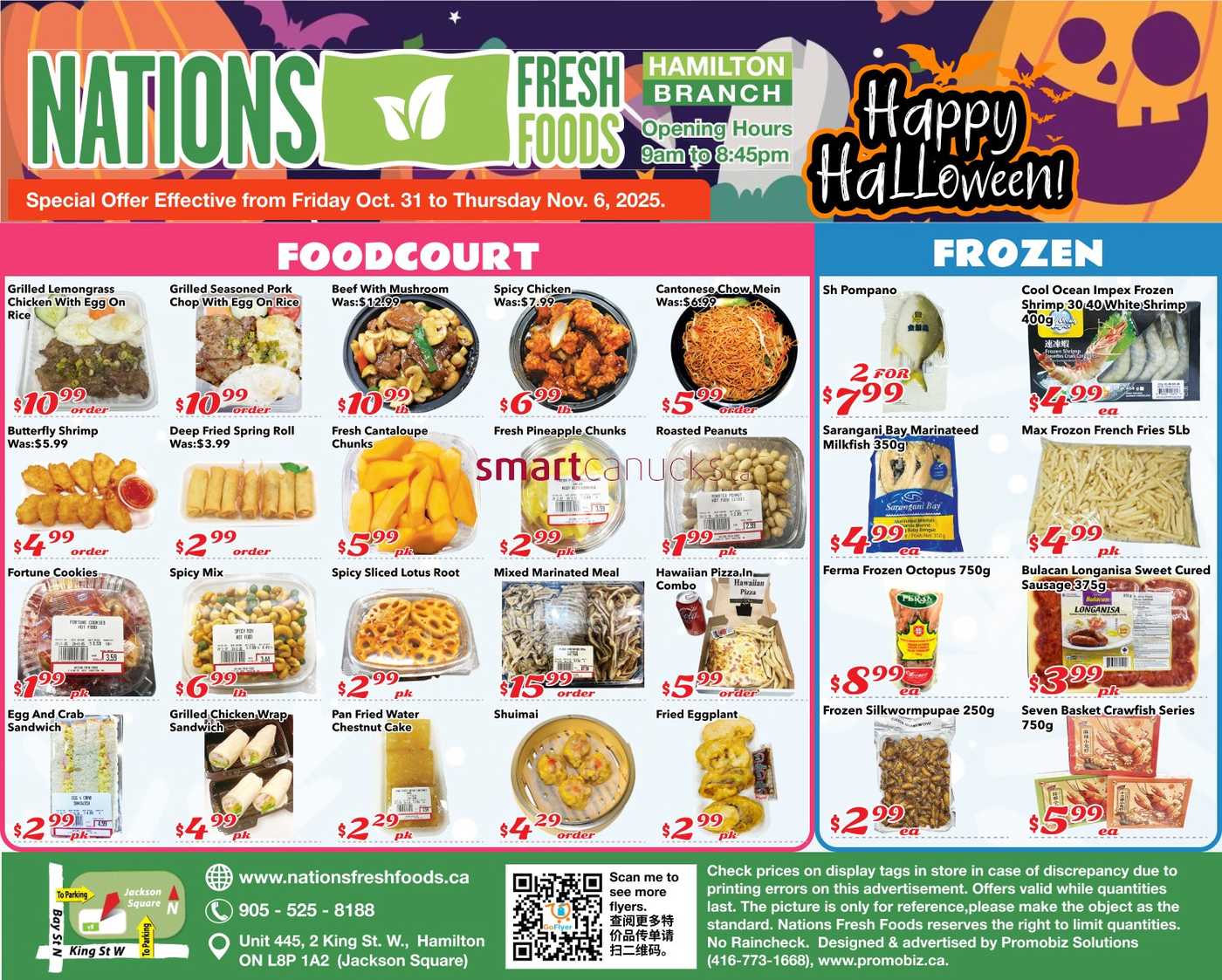 Nations Fresh Foods (Hamilton) Flyer October 31 to November 6