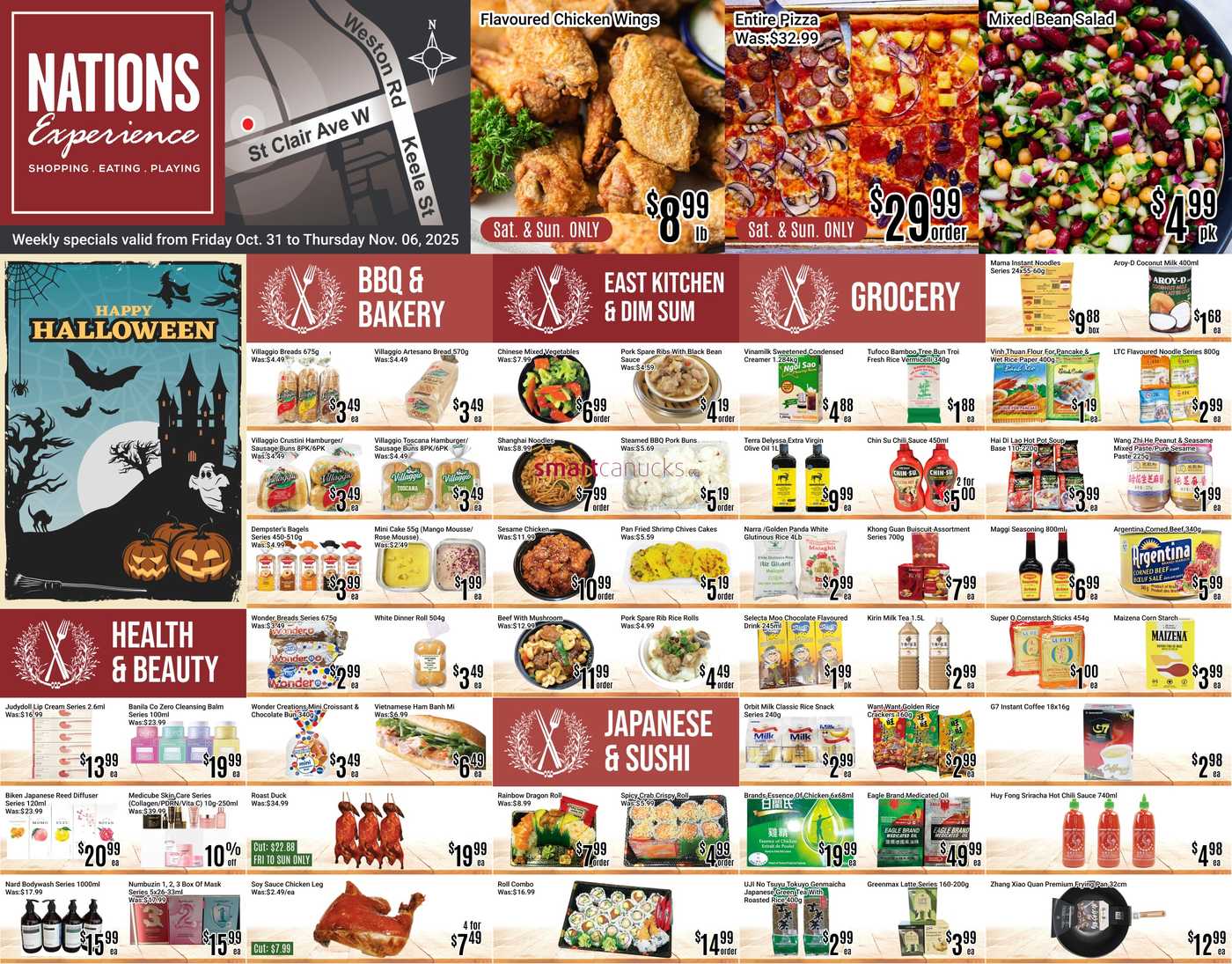 Nations Fresh Foods (Toronto) Flyer October 31 to November 6