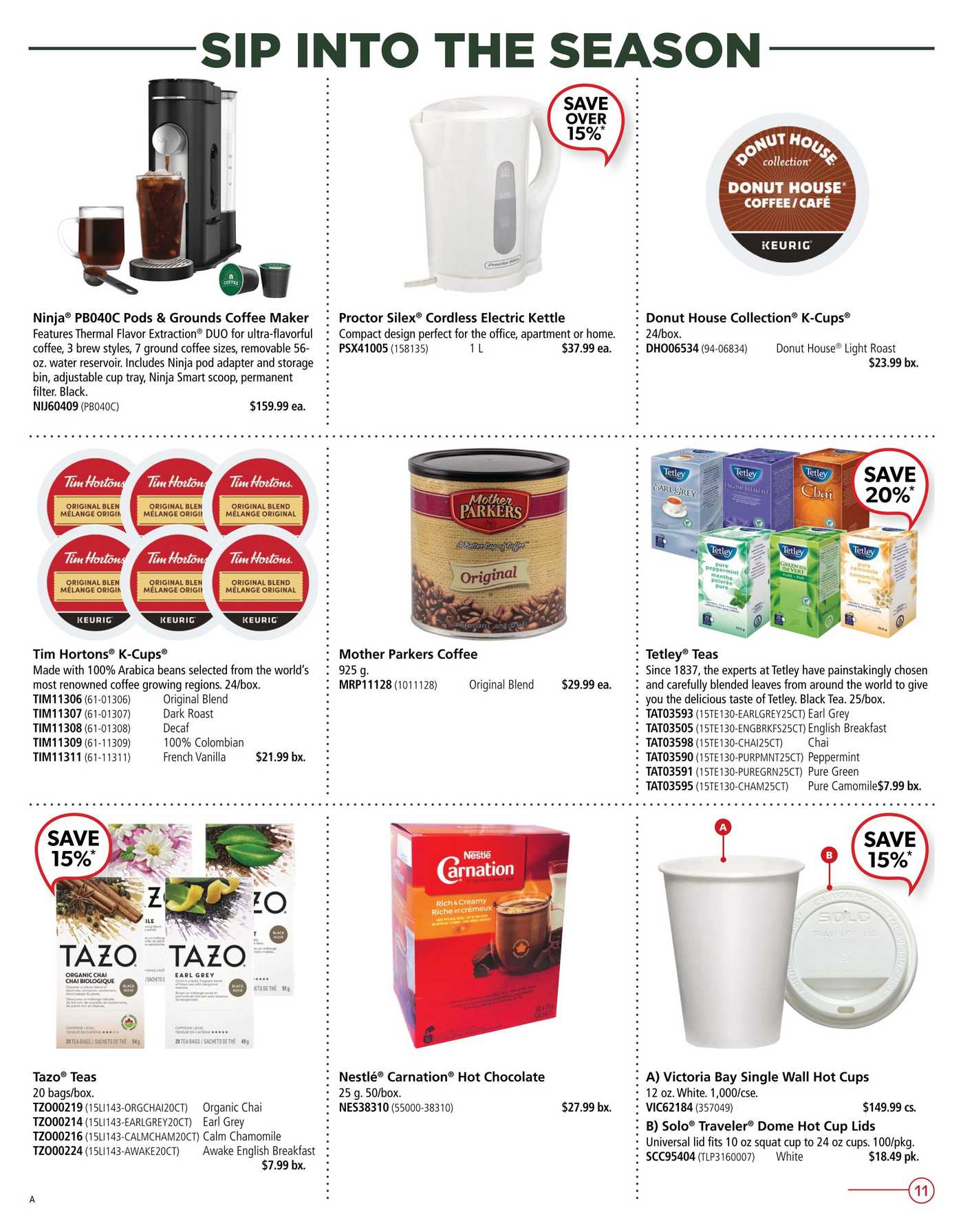 Covey Basics Flyer November 1 to 30
