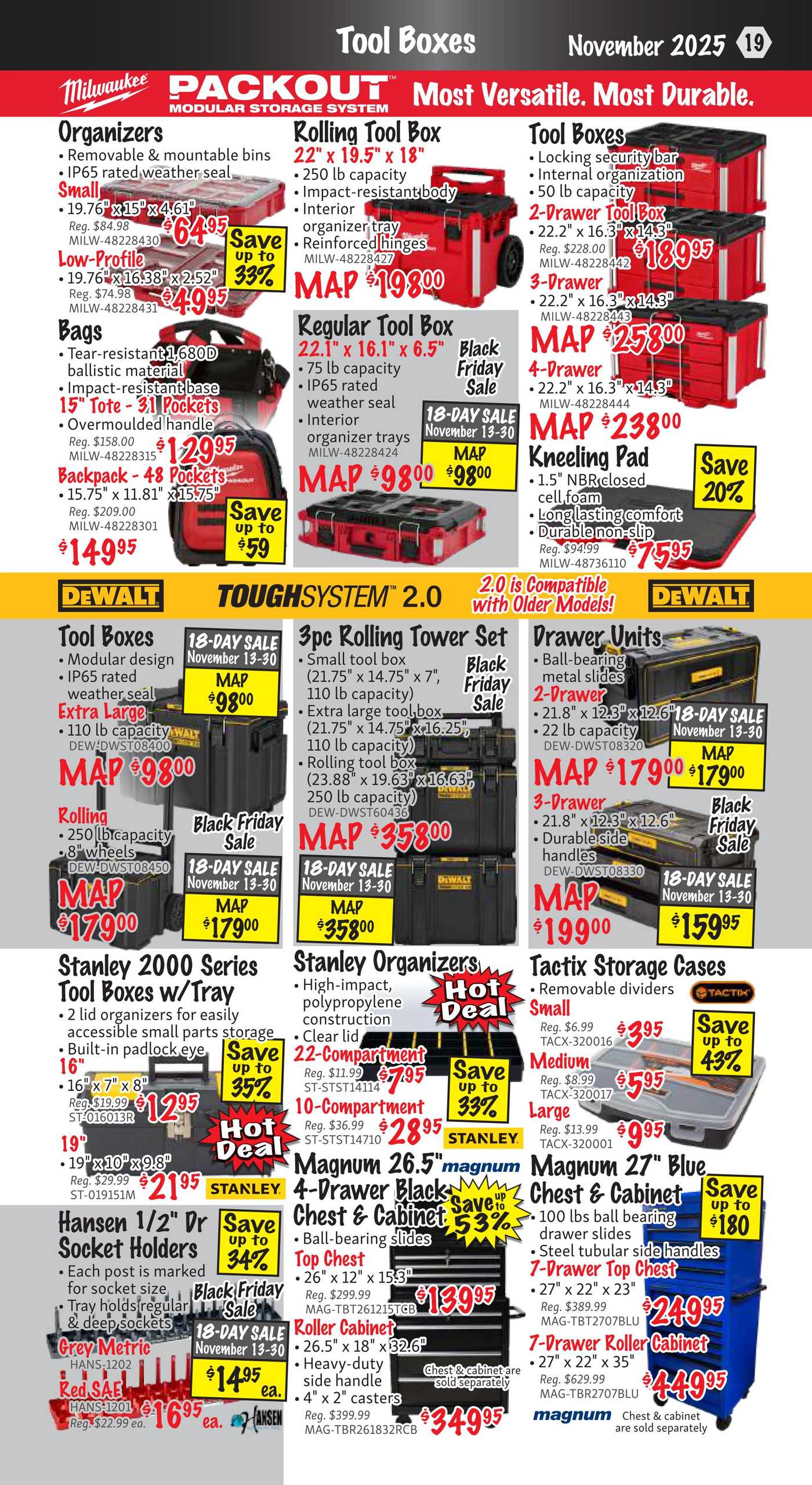 KMS Tools and Equipment Flyer November 1 to 30