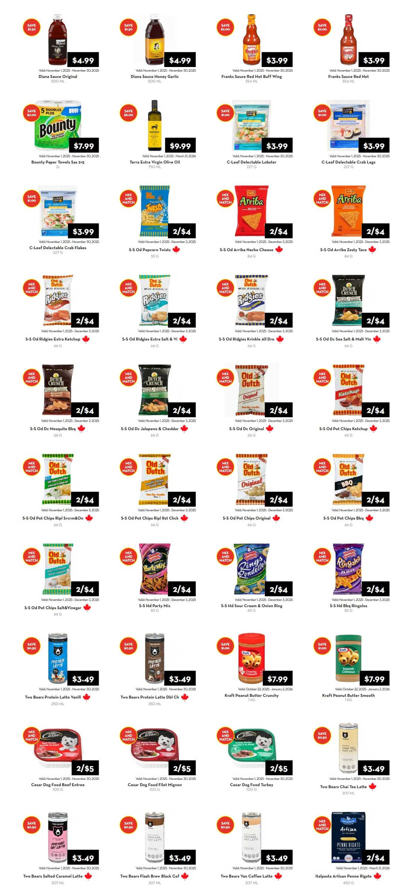 Rabba In-Store Deals November 1 to 30