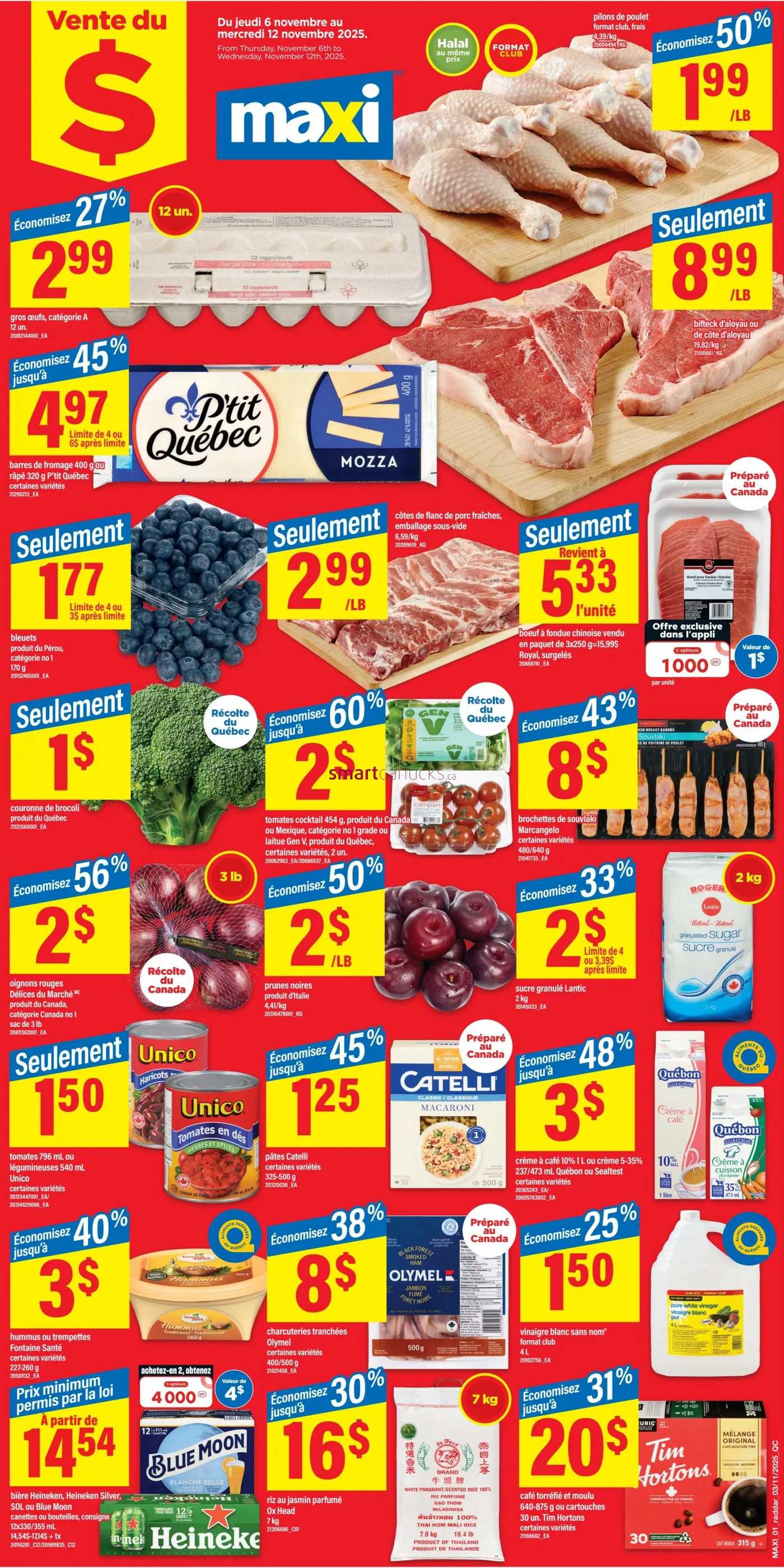 Maxi Flyer November 6 to 12