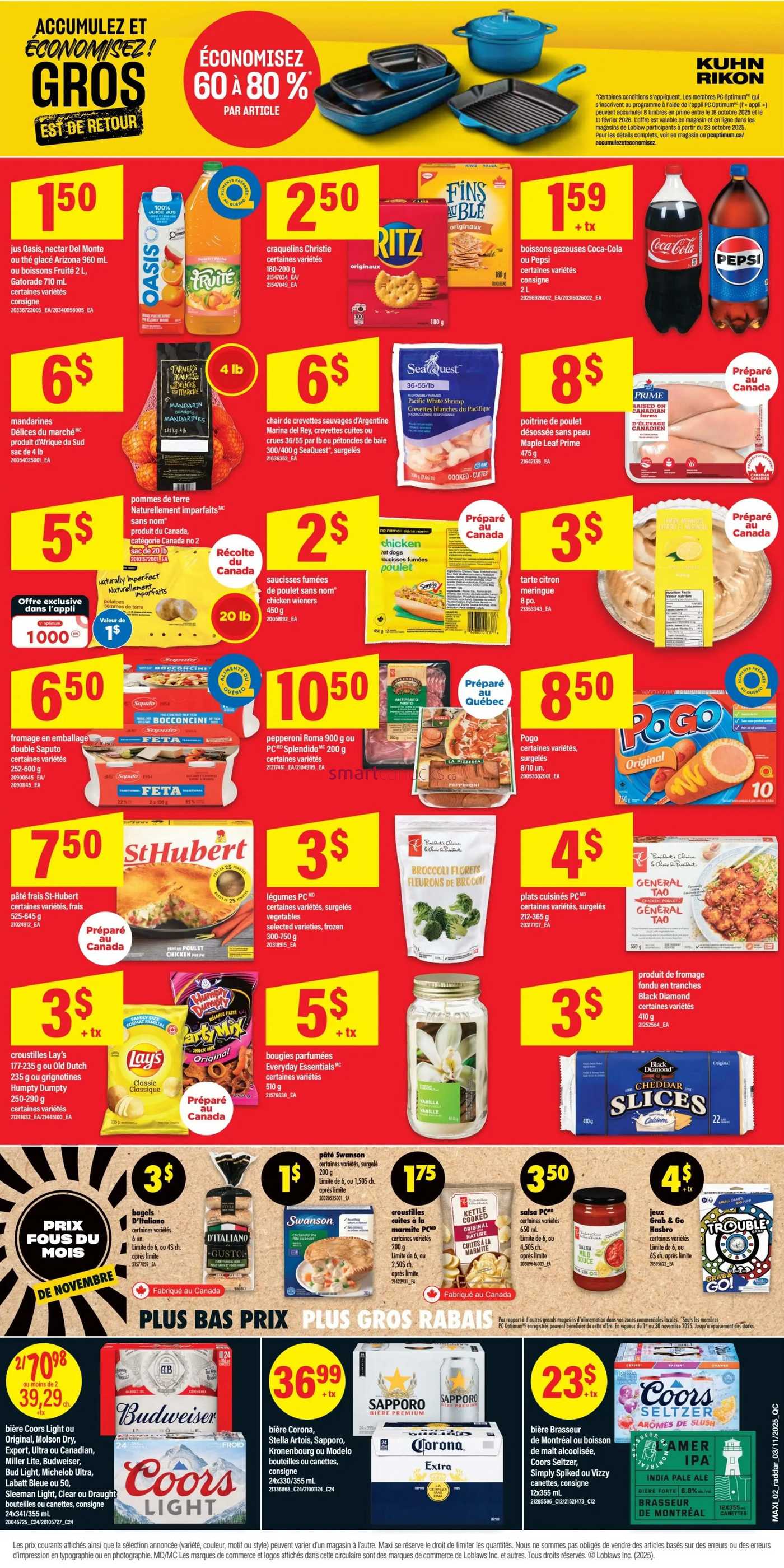 Maxi Flyer November 6 to 12