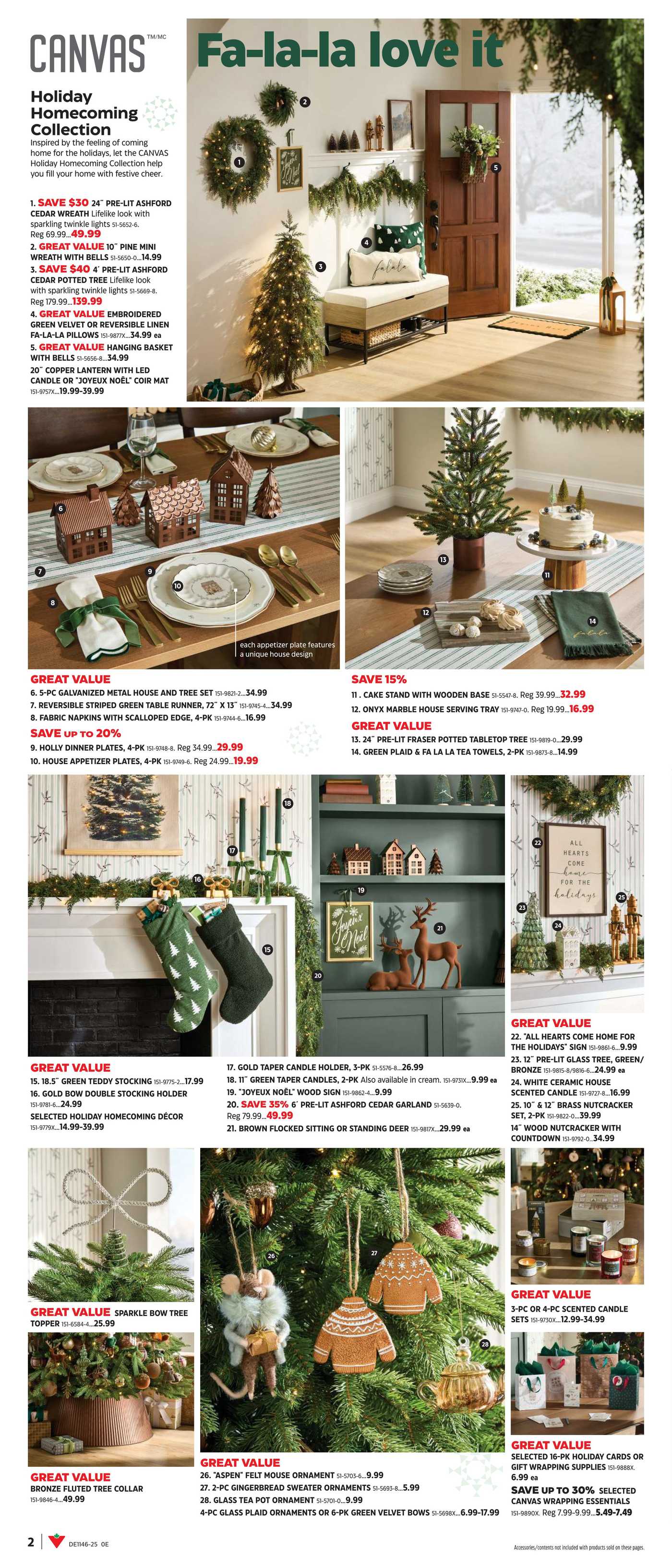 Canadian Tire Christmas & Home Inspirations Flyer November 6 to 27