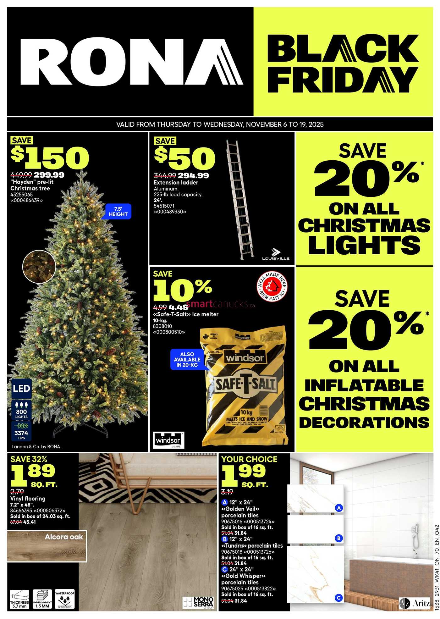 Rona & Rona+ (ON) Flyer November 6 to 19