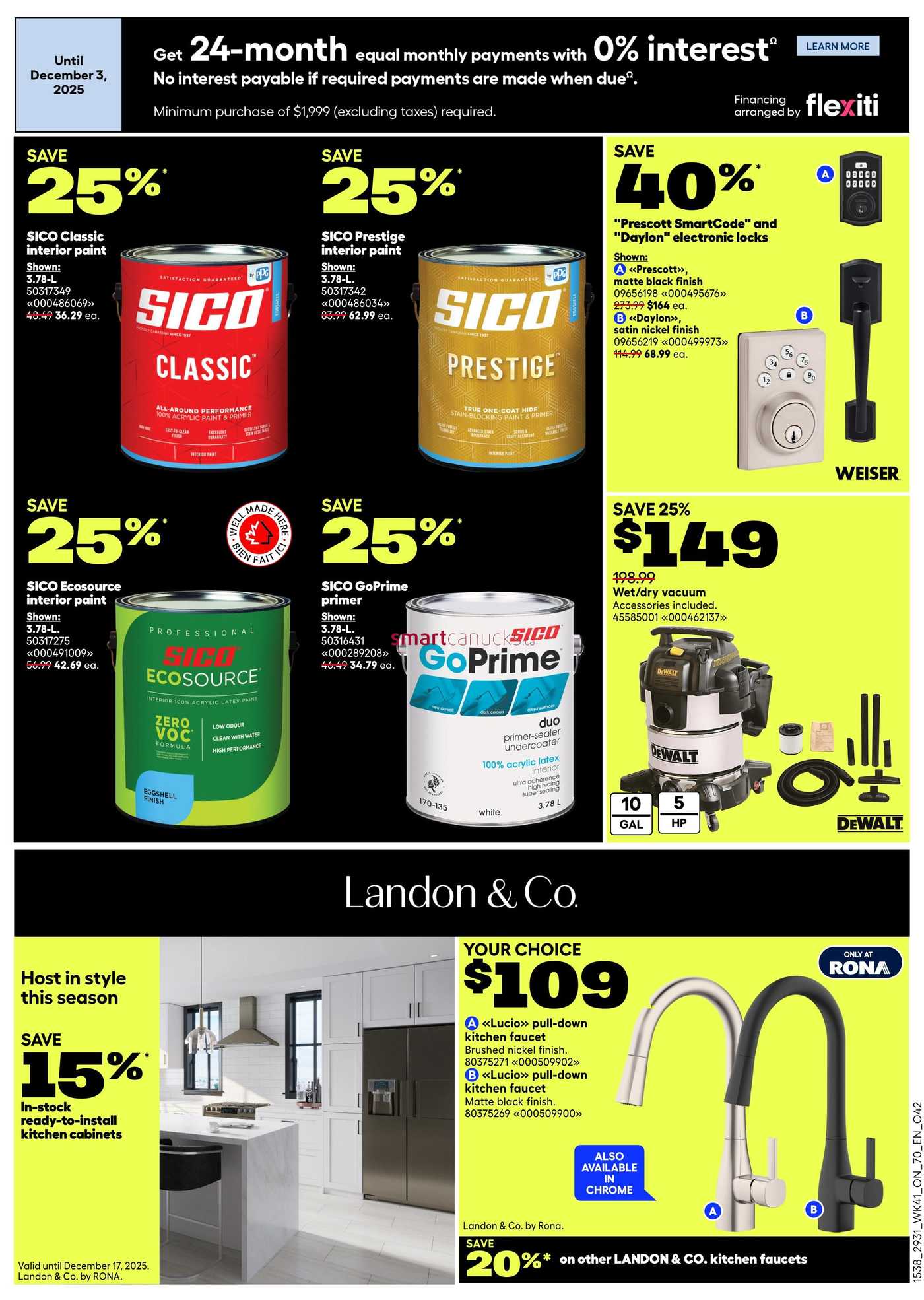 Rona & Rona+ (ON) Flyer November 6 to 19