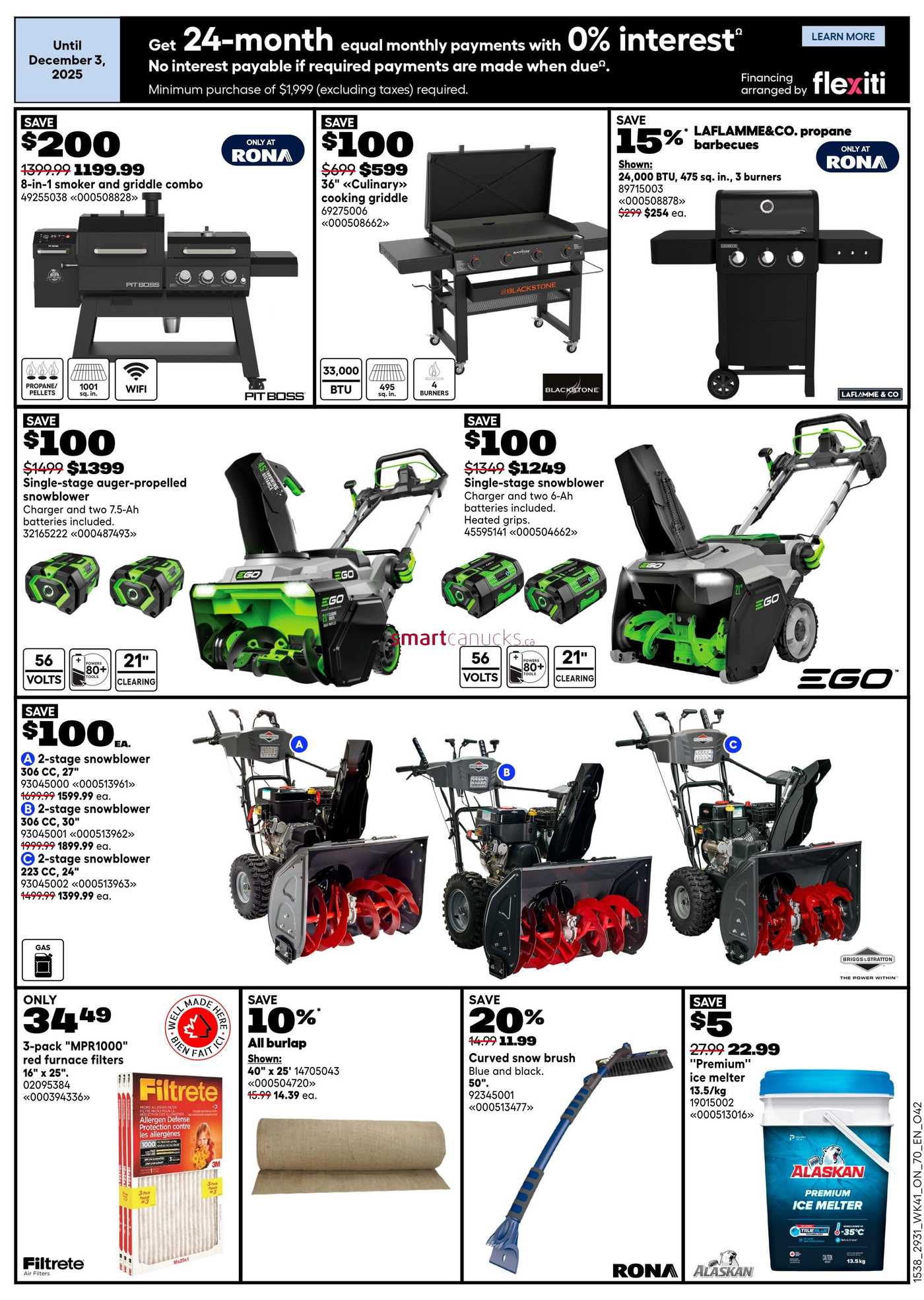 Rona & Rona+ (ON) Flyer November 6 to 19