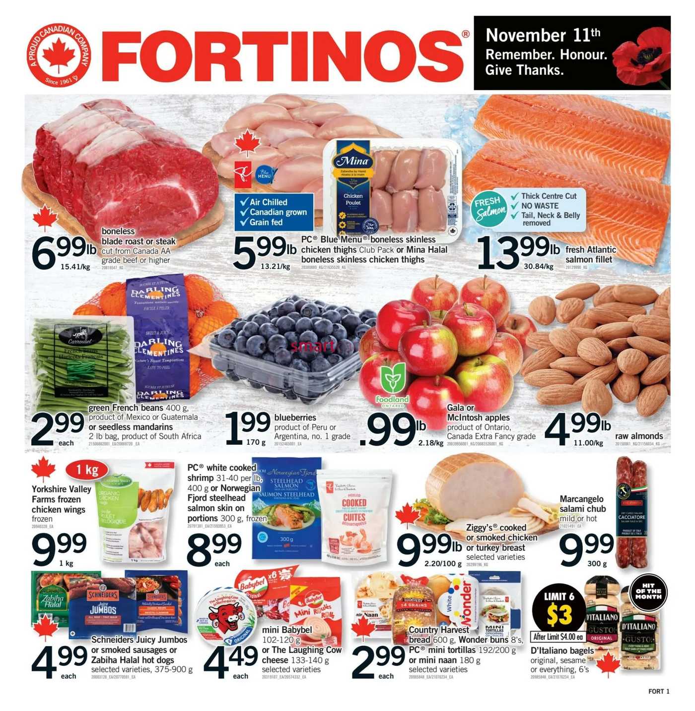 Fortinos Flyer November 6 to 12