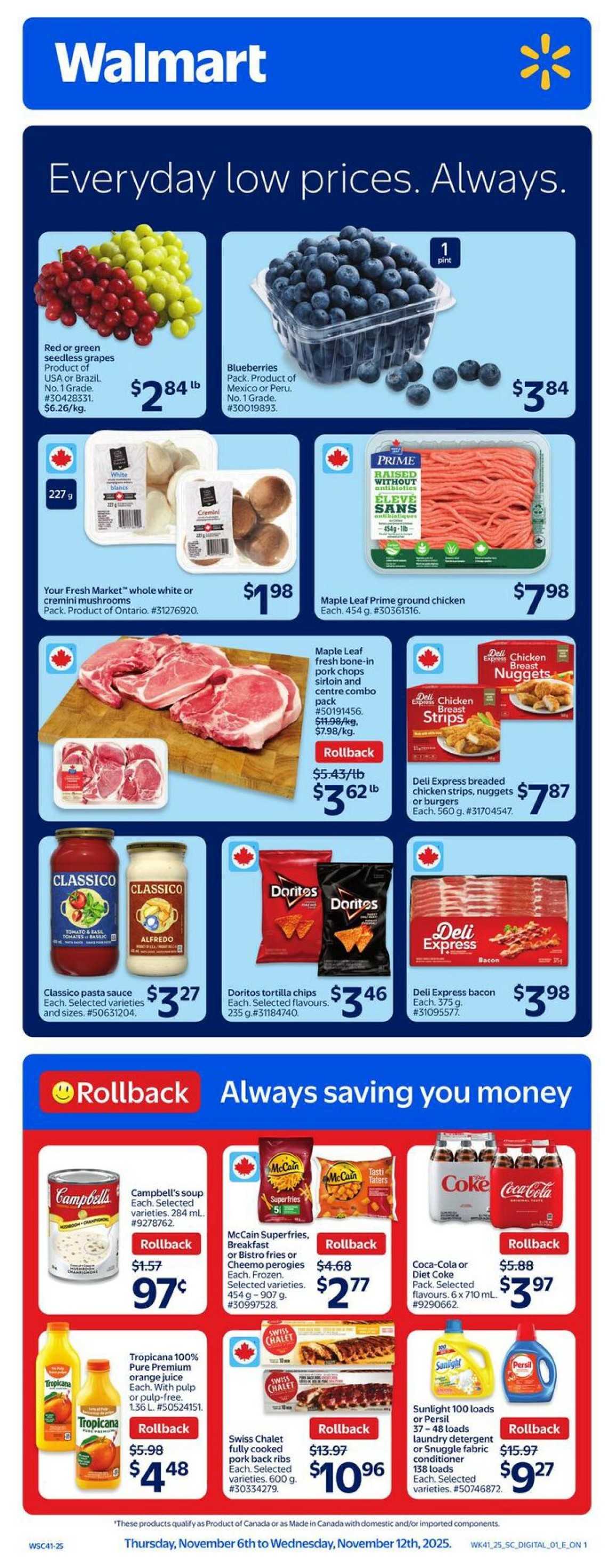 Walmart (ON) Flyer November 6 to 12