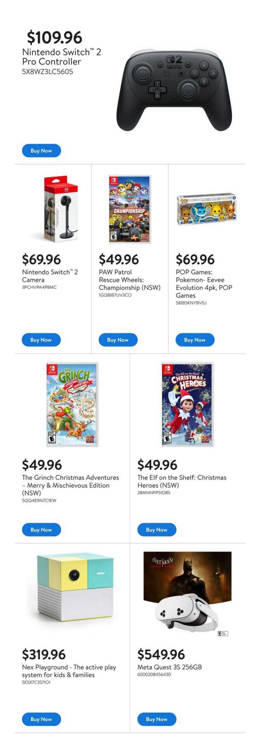Walmart Gaming Guide November 6 to 19