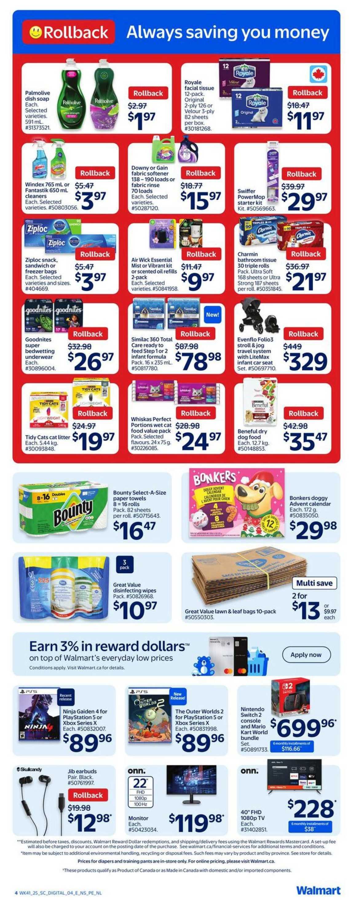 Walmart (Atlantic) Flyer November 6 to 12