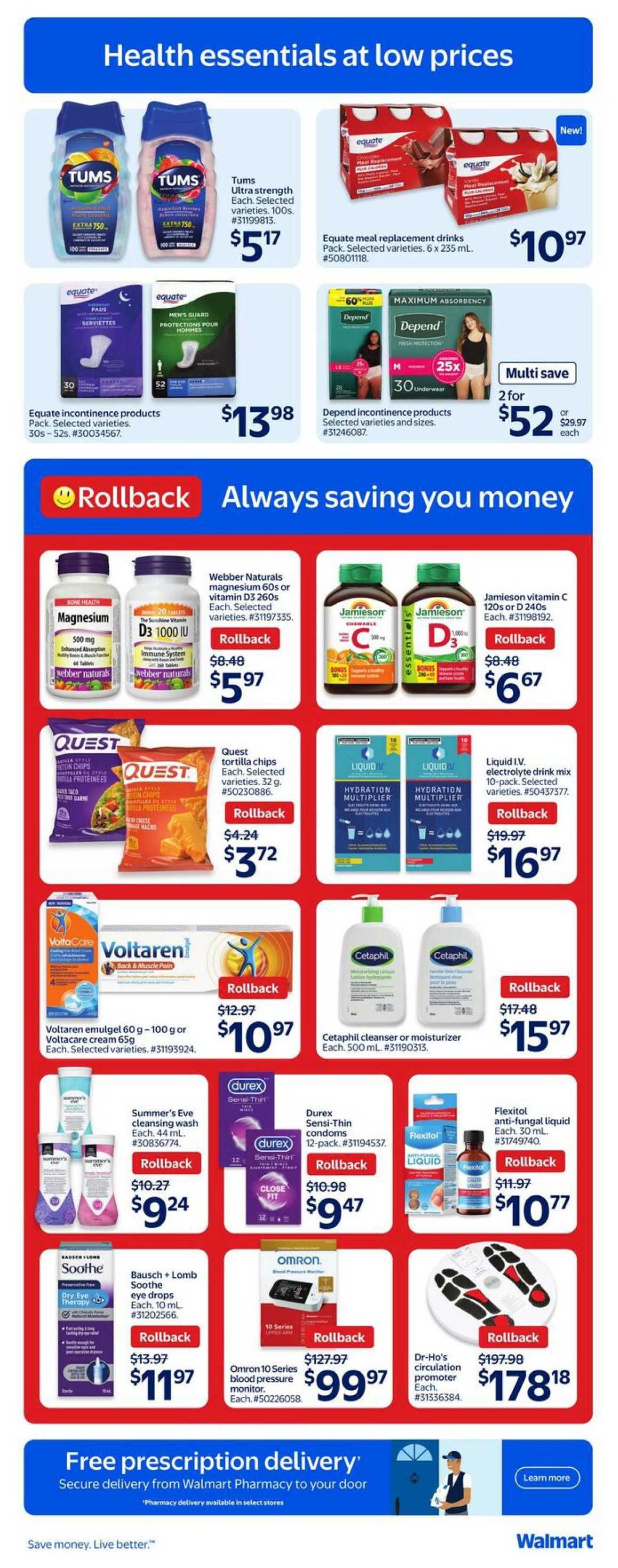 Walmart (West) Flyer November 6 to 12