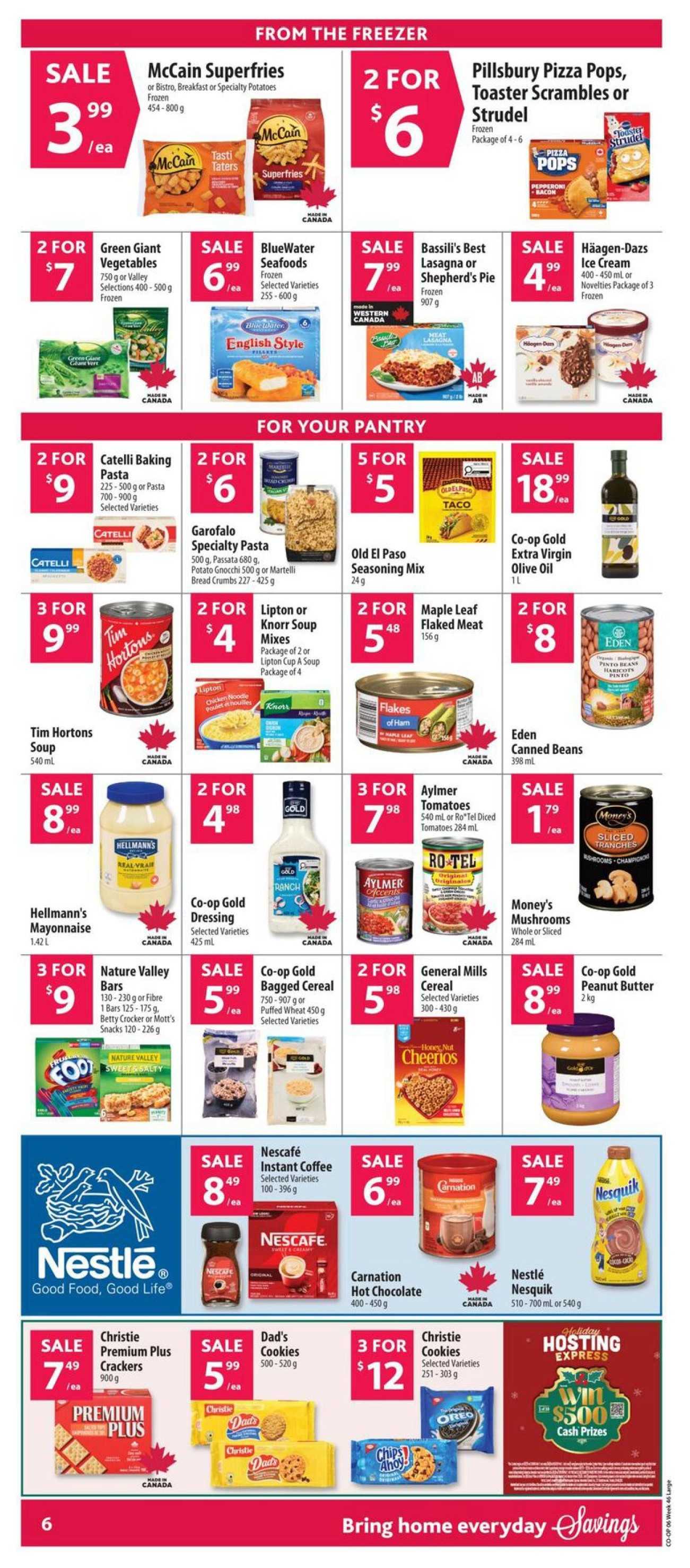 Co-op (West) Food Store Flyer November 6 to 12