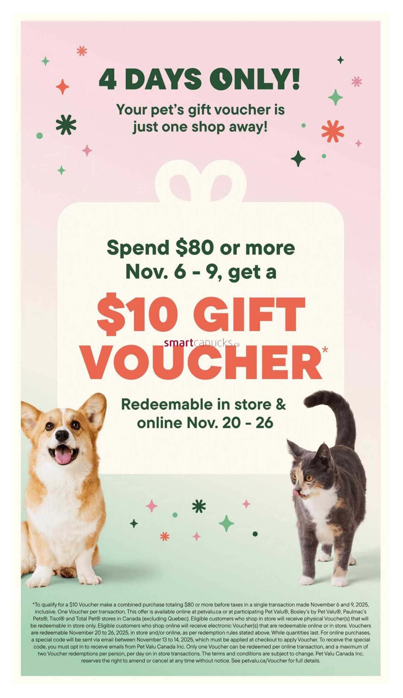 Tisol Pet Nutrition & Supply Stores Flyer November 6 to 19