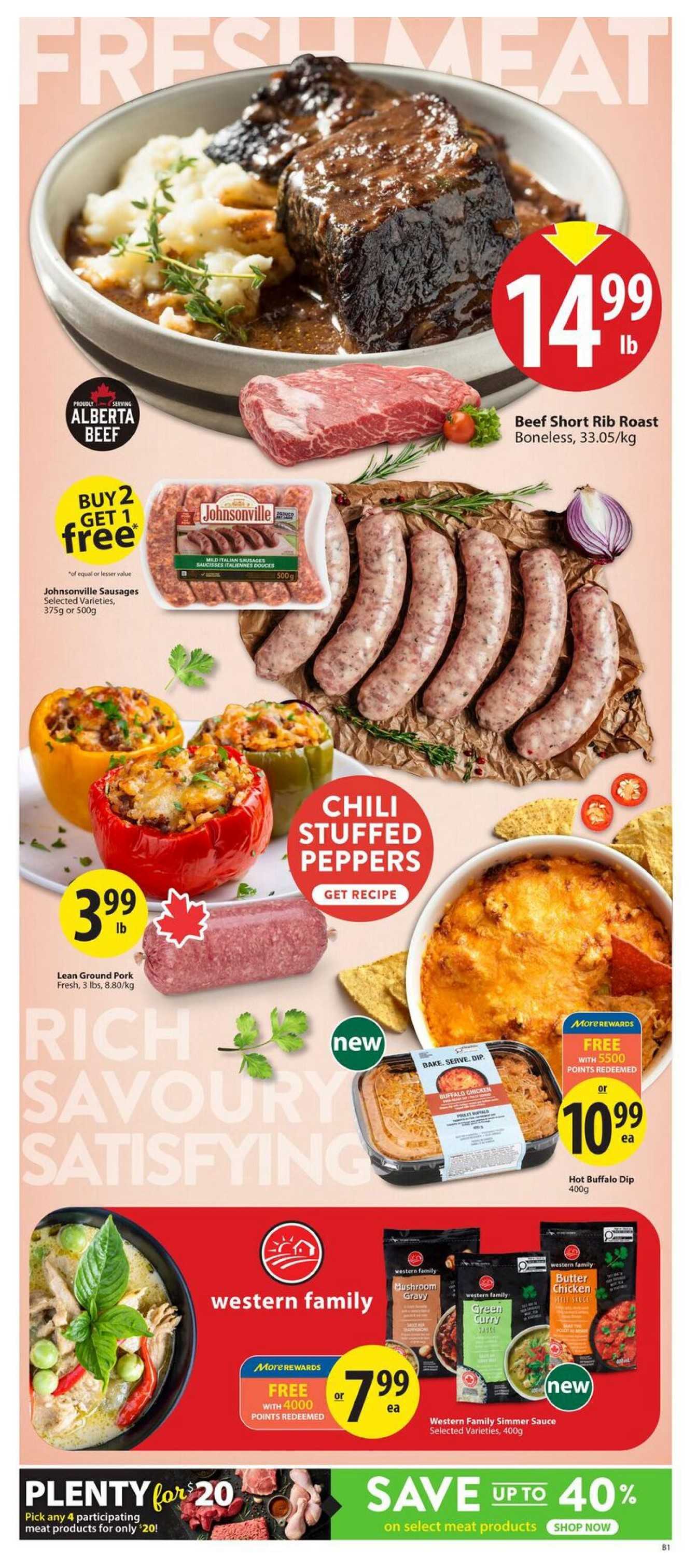 Save On Foods (AB) Flyer November 6 to 12