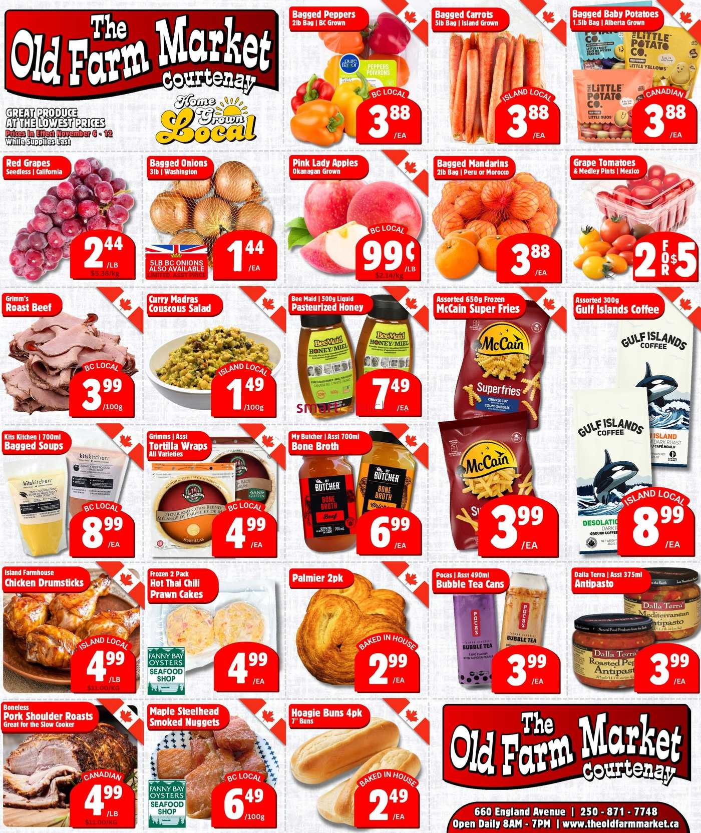 The Old Farm Market Canada Flyers