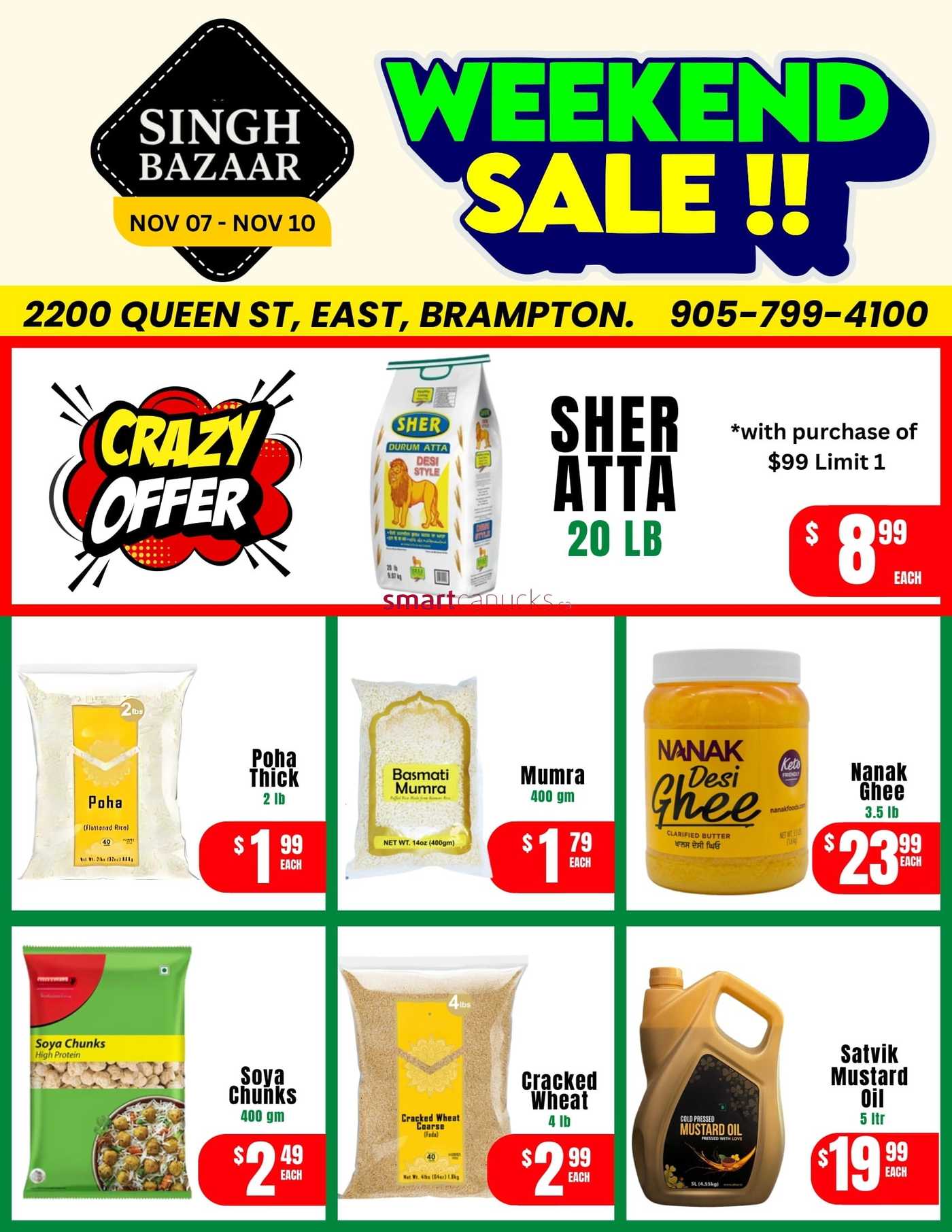 Singh Bazaar Flyer November 6 to 12