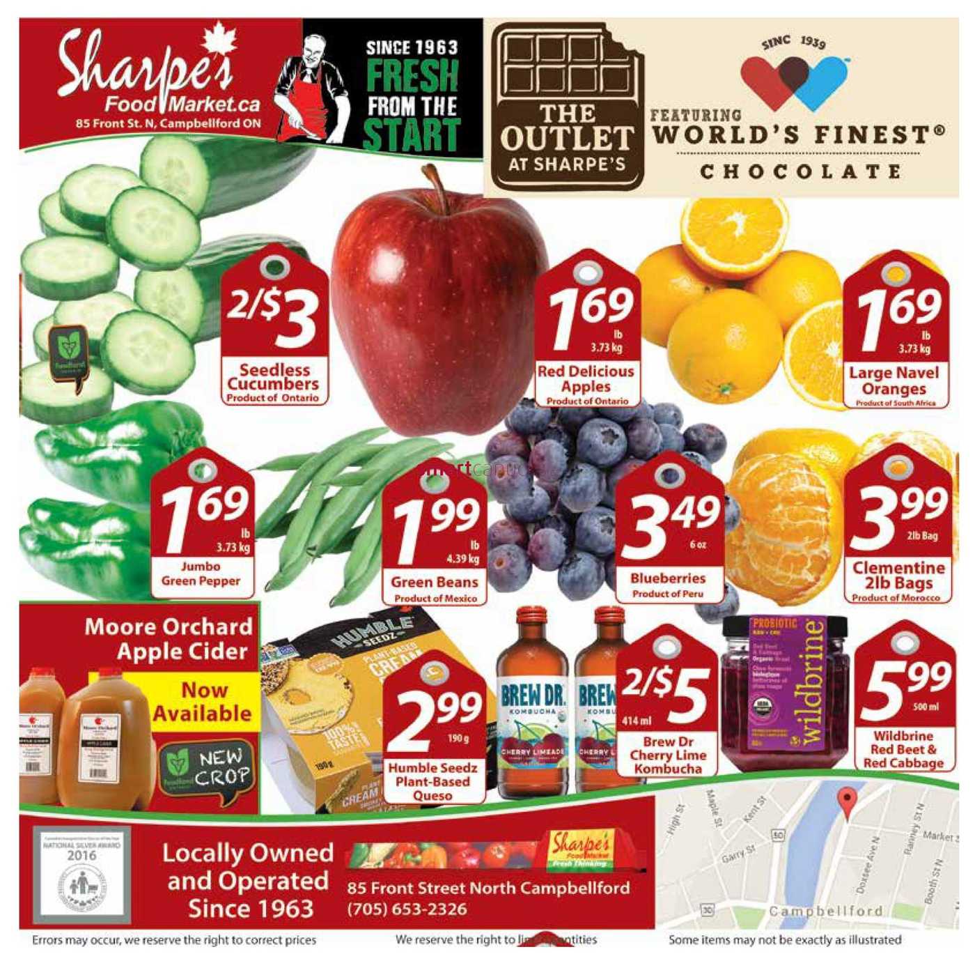 Sharpe's Food Market Flyer November 6 to 12